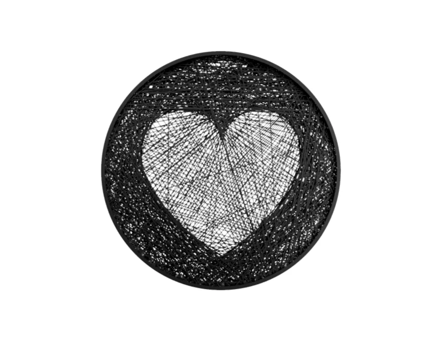 3D Printer Files | 3MF File | VALENTINES DAY STRING-ART / BE MY ...