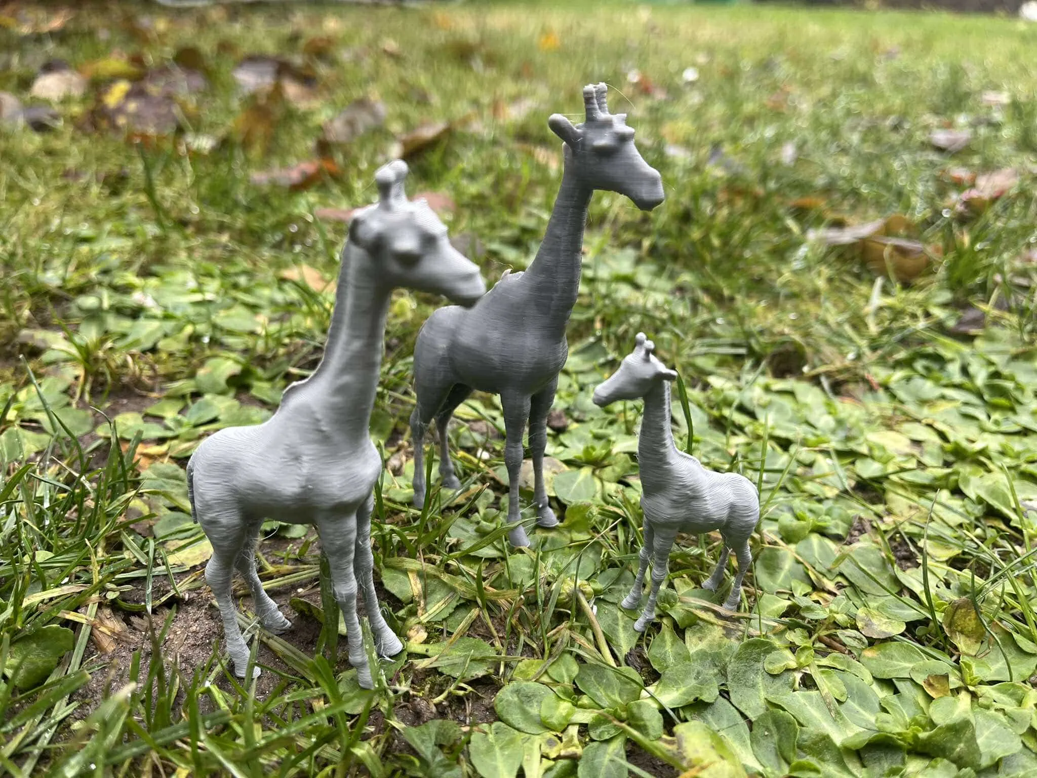 3D Printer Files | 3MF File | Giraffe family in the Zoo | Creality Cloud
