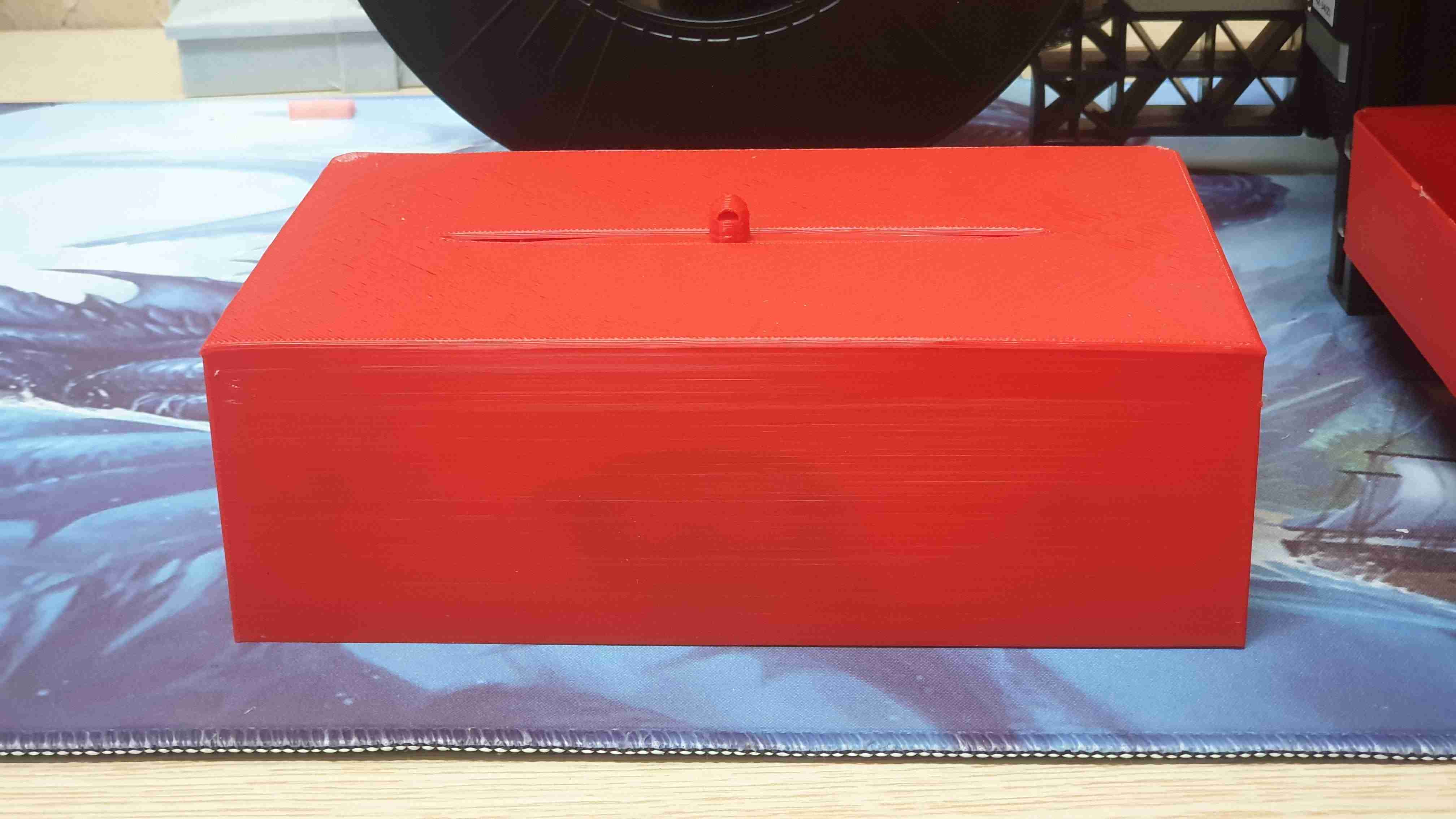 Simple Tissue Box Cover with Simple Lid | 3D modeller indir | Creality ...