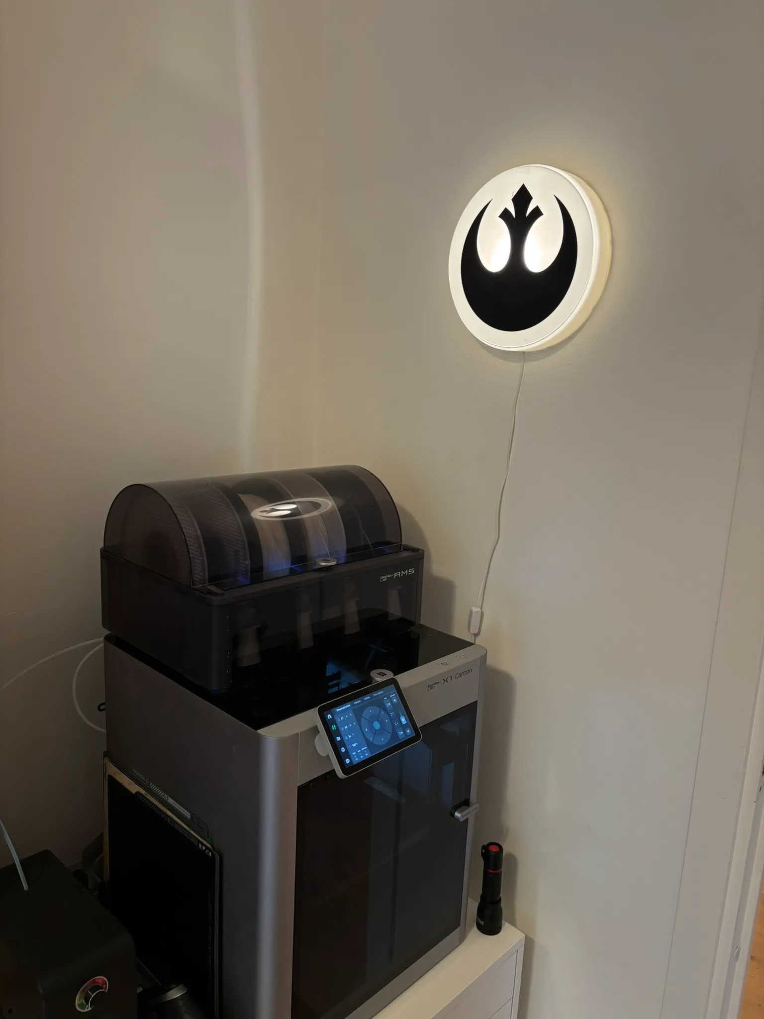 3D Printer Files | 3MF File | Star Wars Rebel Alliance lamp | Creality ...