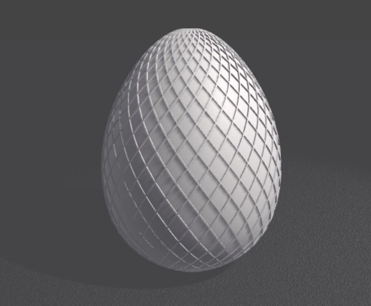 Elegant Mesh Easter Egg | 3D models download | Creality Cloud