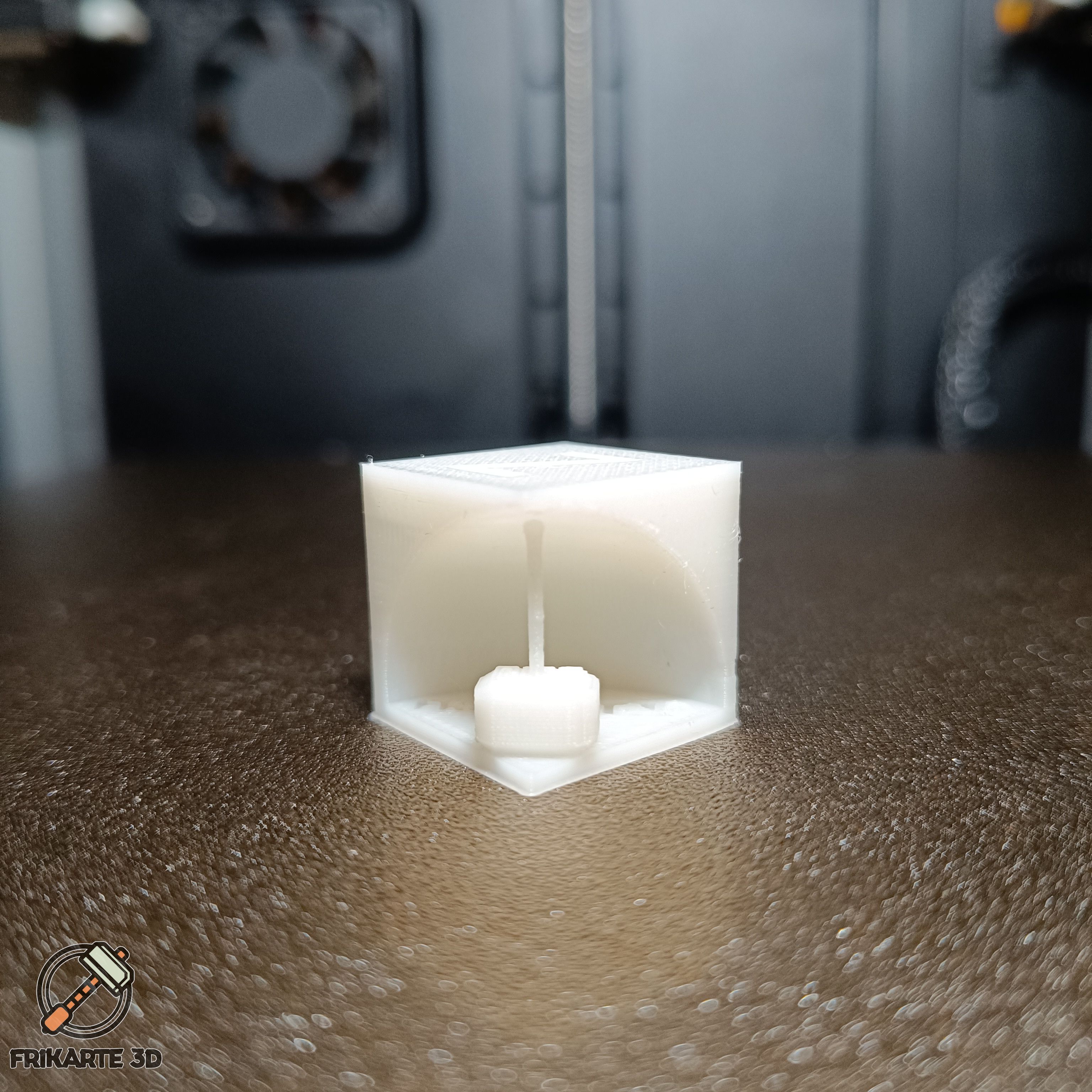 Frikarte3D XYZ Calibration Cube Plus | 3D models download | Creality Cloud