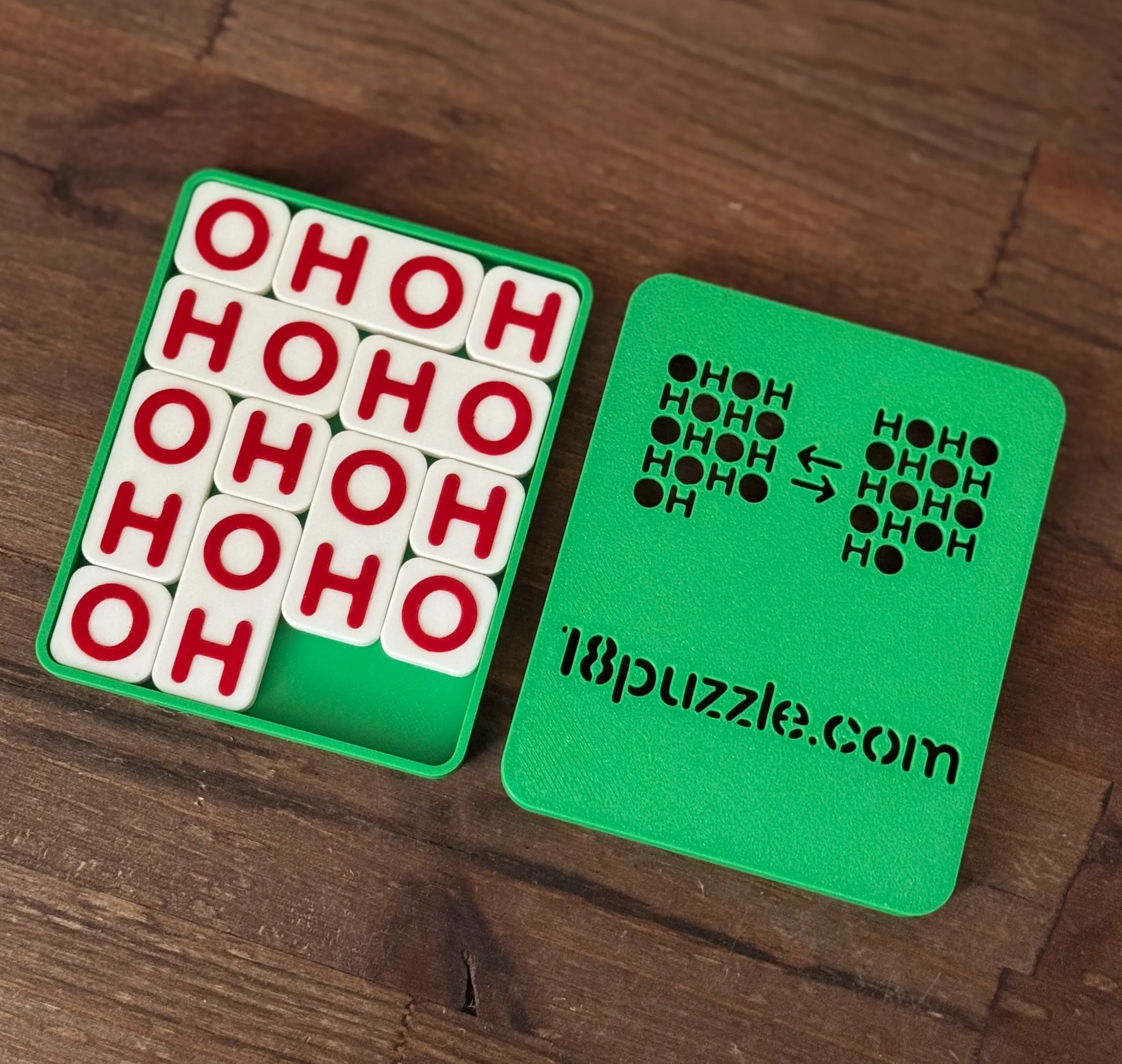 Free Board Games & Card Games STL Download - HOHO Sliding Puzzleby 18 ...