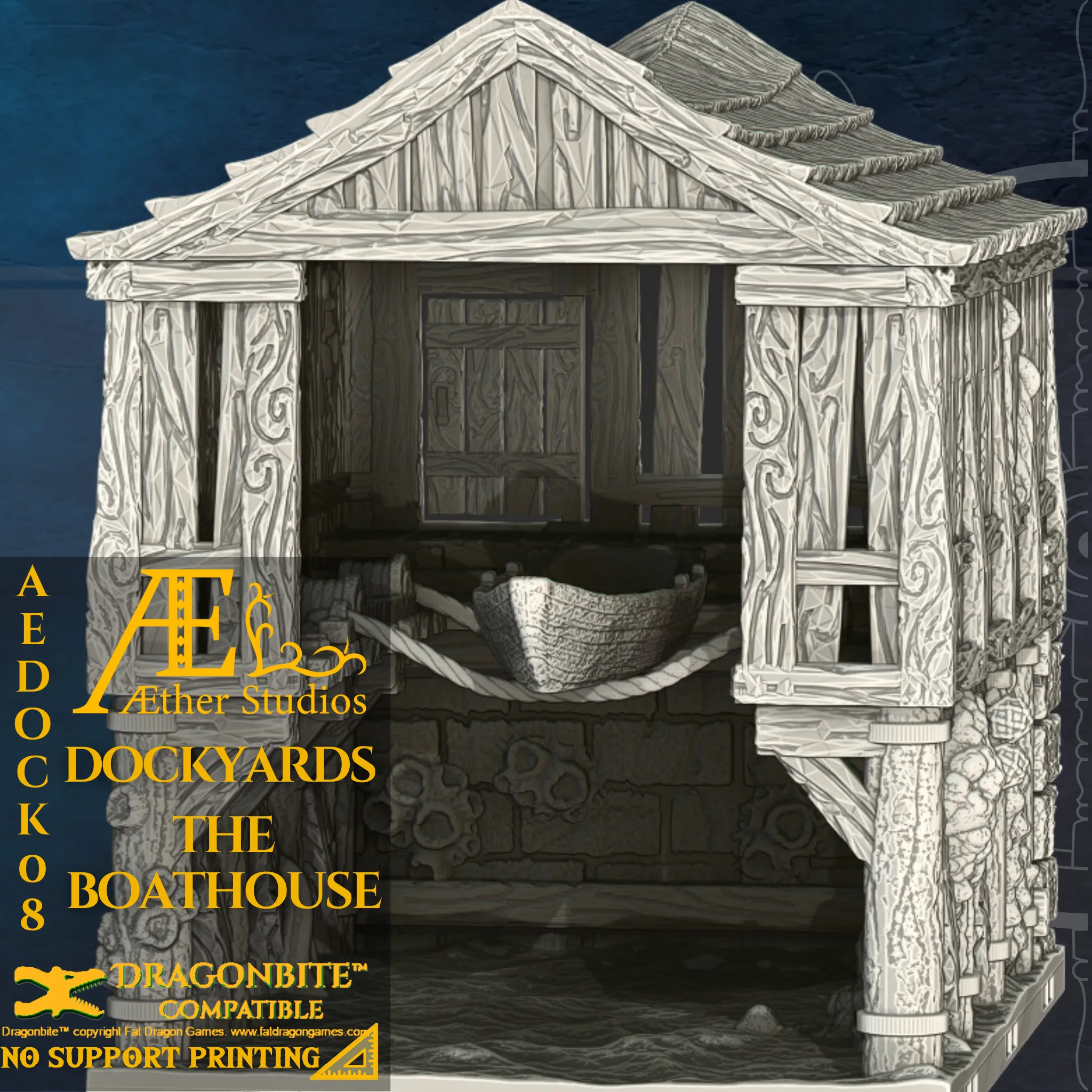 Other STL Download - AEDOCK08 – The Boathouseby Aether Studios