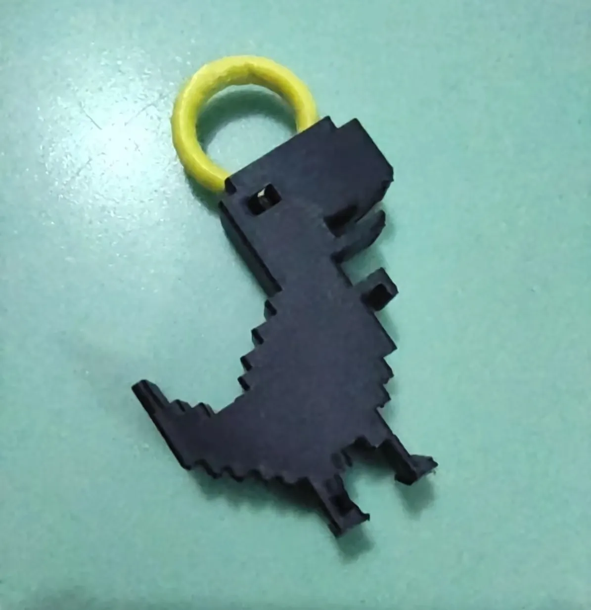 3D Printer Files | 3MF File | Chrome T-Rex keychain / chaveiro do T-Rex ...