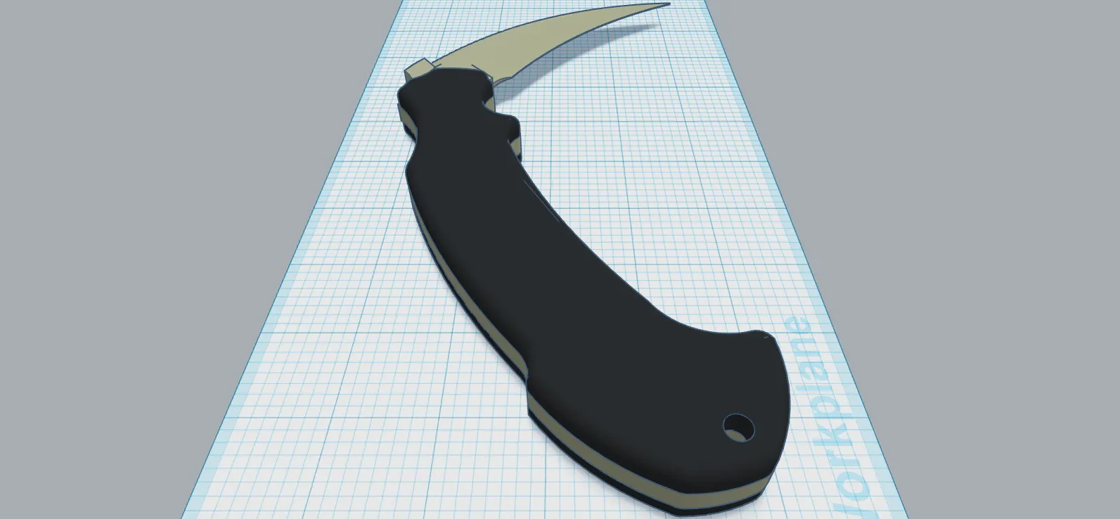 Free Board Games & Card Games STL Download - BK Knife 5by Cyberbeast