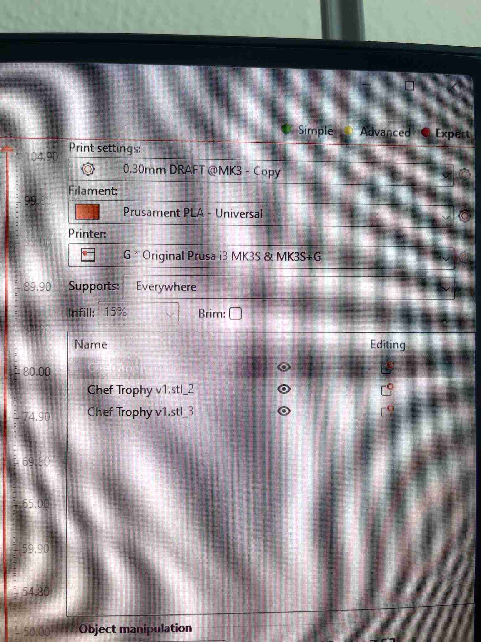 Golden Chef Trophy | 3D models download | Creality Cloud