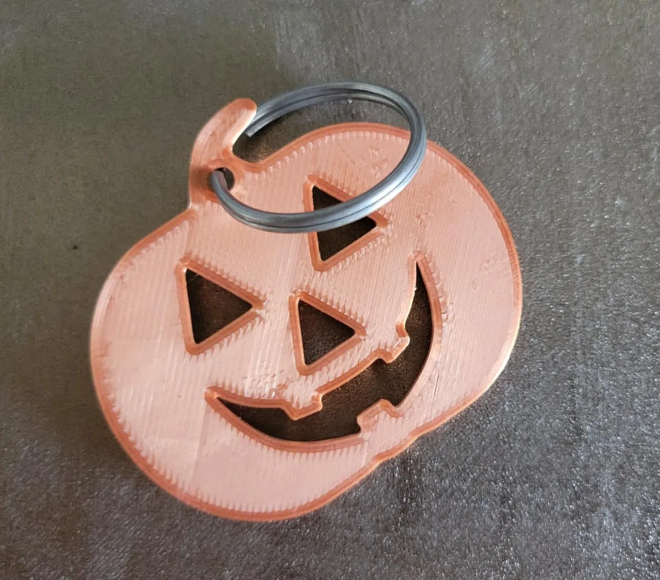 3D Printer Files | 3MF File | Happy Pumpkin Keyring | Creality Cloud
