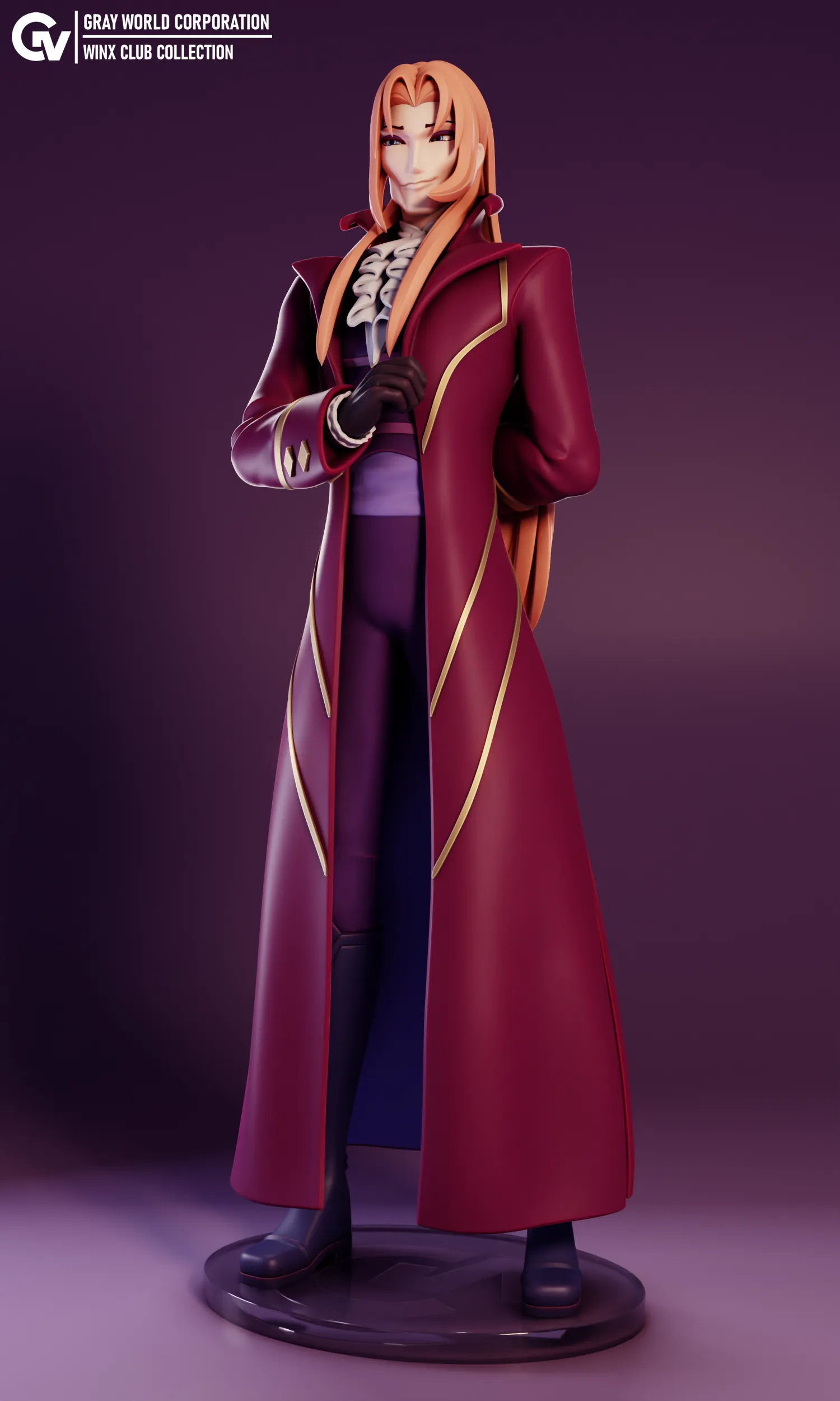 Characters & Creatures STL Download - Valtor | Winx Clubby Gray World ...
