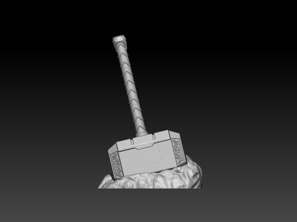 THOR HAMMER BOX - MJOLNIR | 3D models download | Creality Cloud