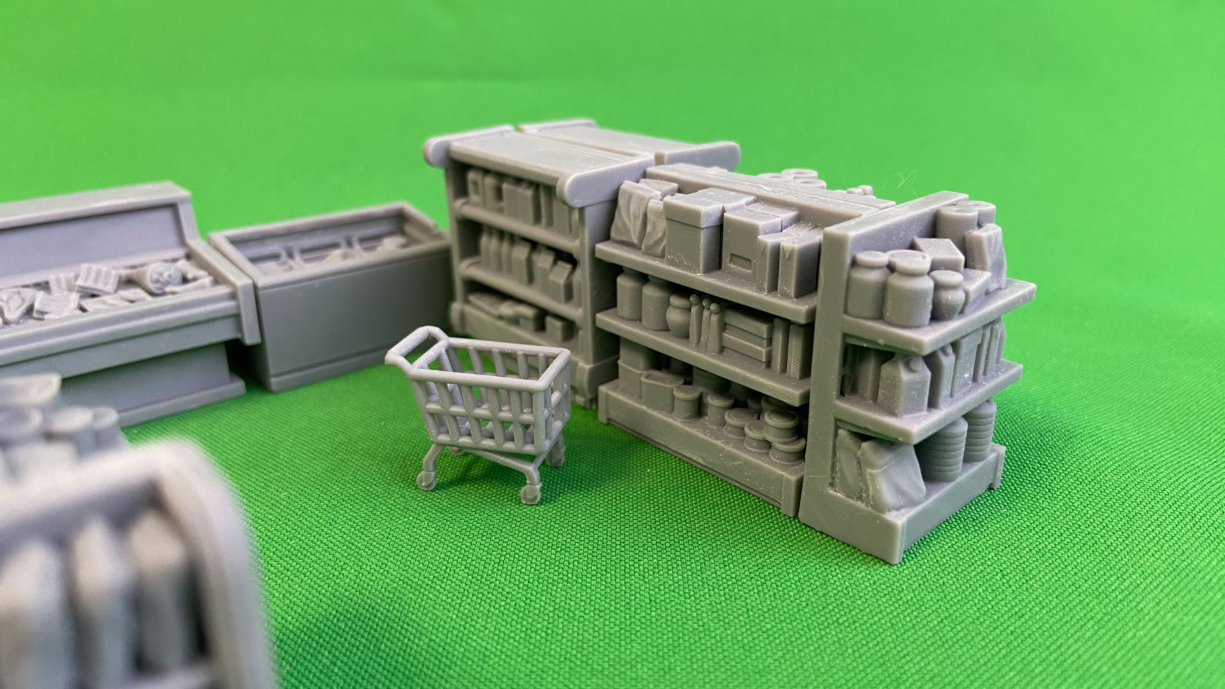 Grocery Store | 3D models download | Creality Cloud