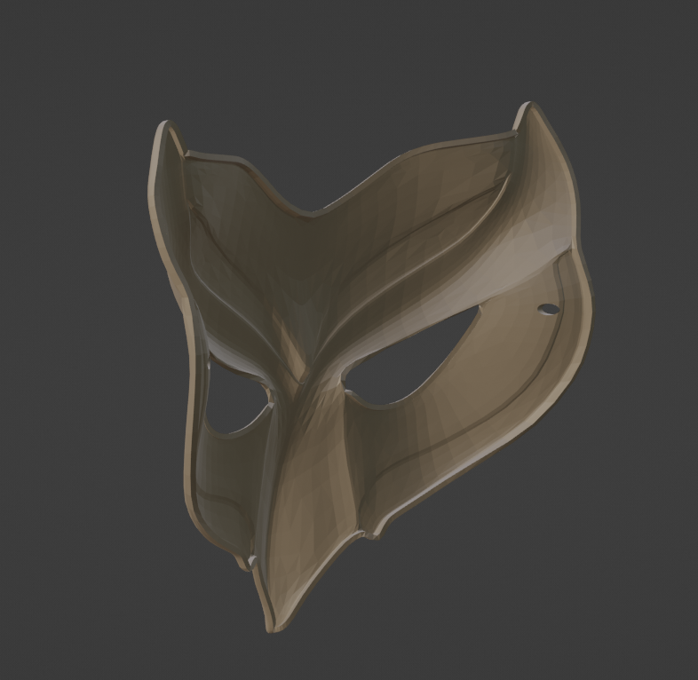 Wearable Venetian Owl Mask | 3D models download | Creality Cloud