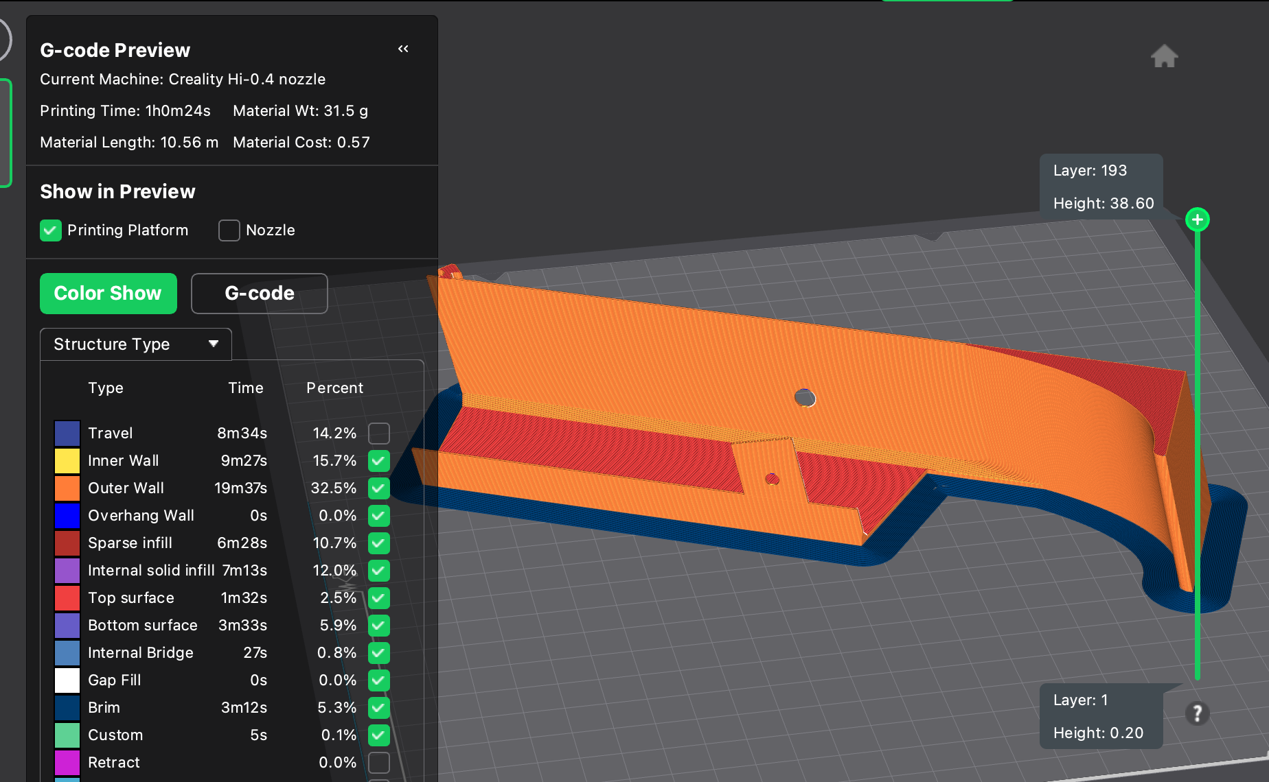 3D Printer Files | 3MF File | Sled and booger collector RIGHT side S1 ...