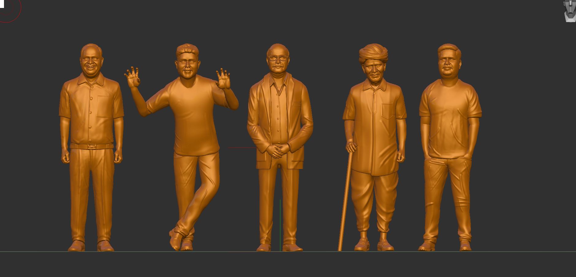 male combo miniature | 3D models download | Creality Cloud