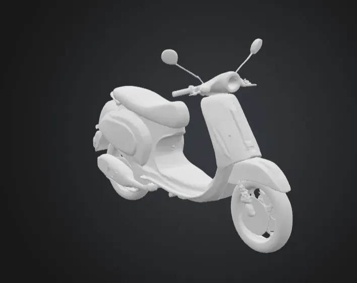 3D Printer Files | 3MF File | Vespa scooter | Creality Cloud