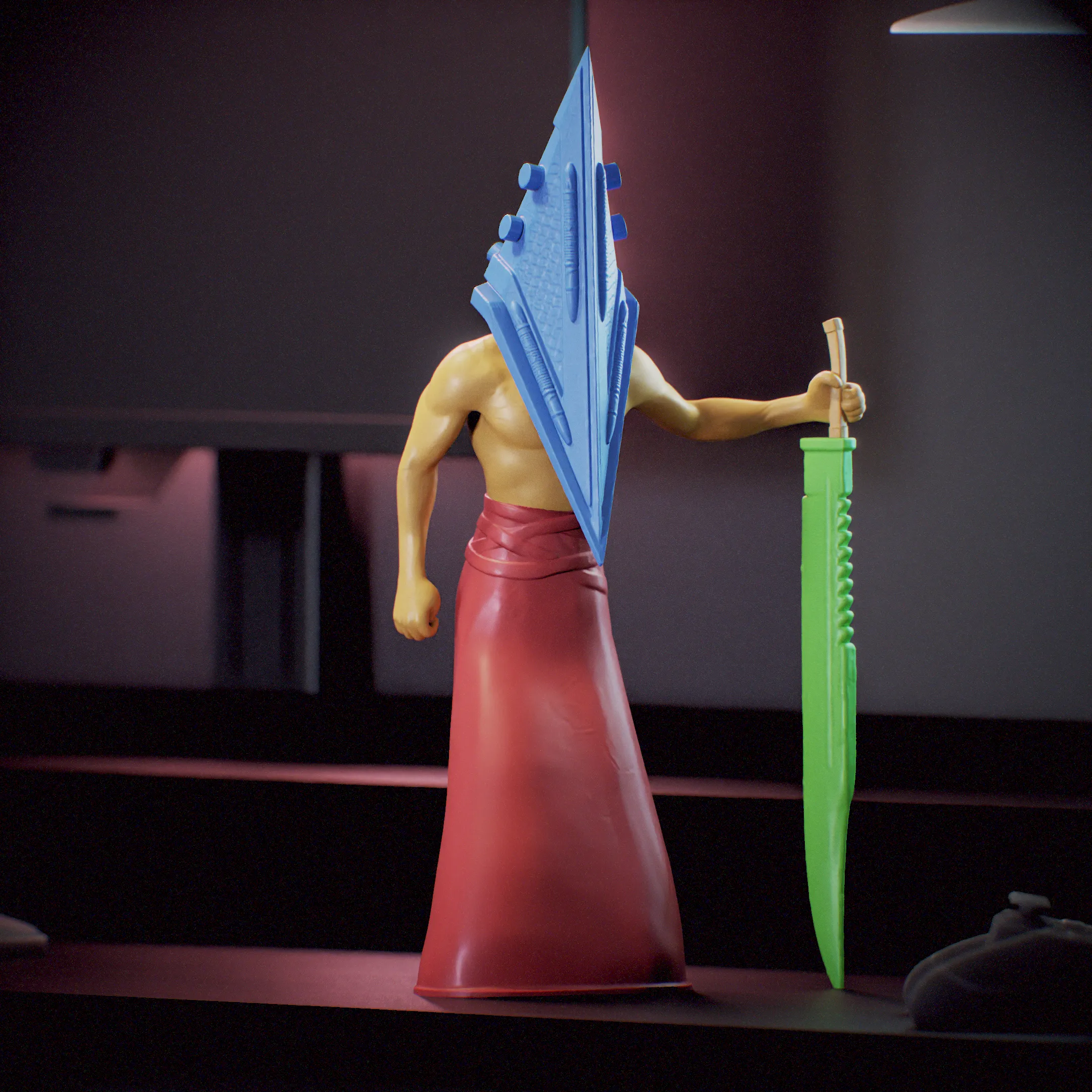 Other STL Download - Pyramid head - Red Pyramid Thing - Silent Hillby ...