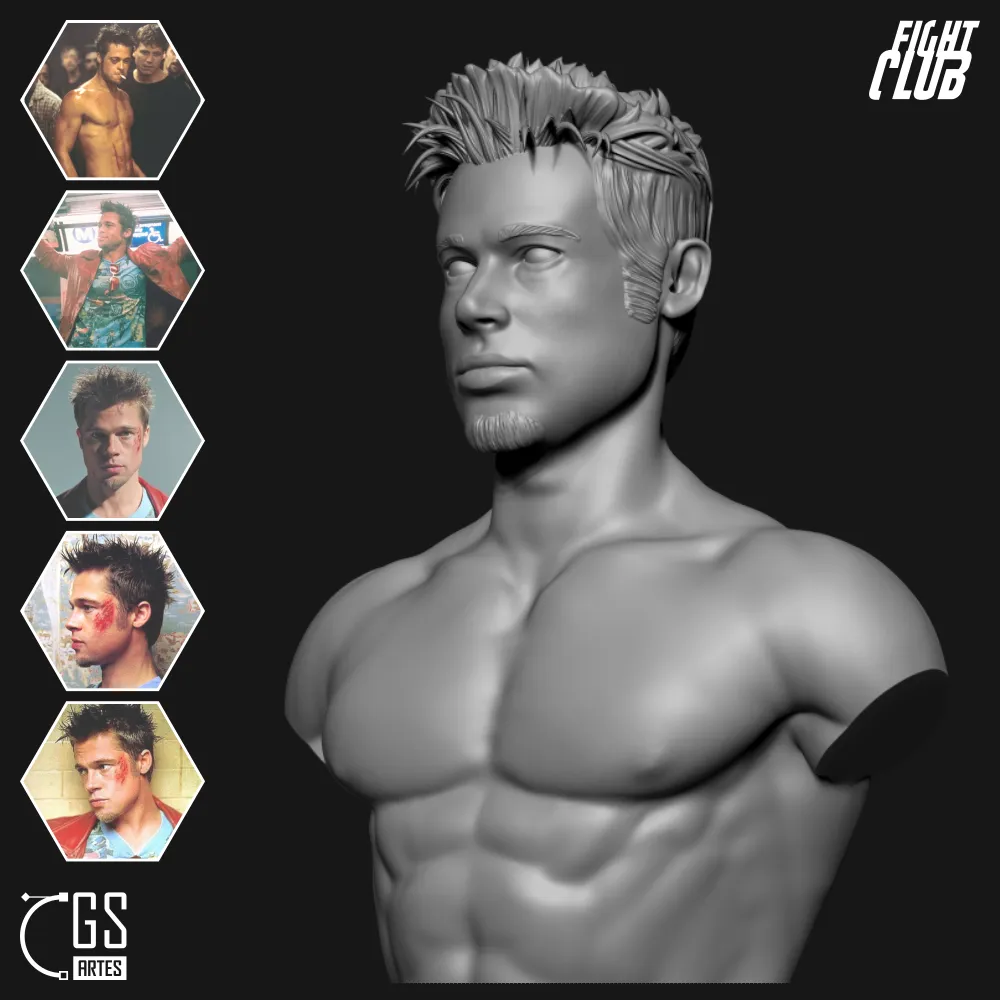 TYLER DURDEN - FIGHT CLUB | 3D models download | Creality Cloud