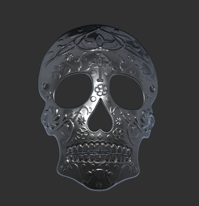 MEXICAN SKULL | 3D models download | Creality Cloud