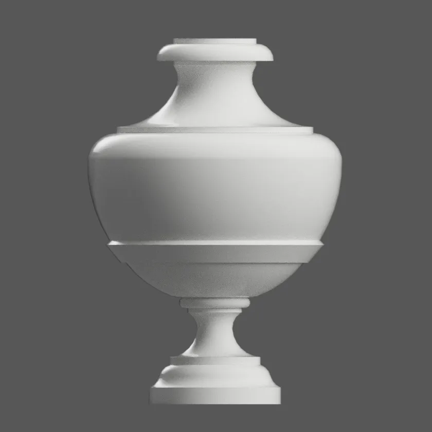 Home Decorations & Ornaments STL Download - classic vase 16by HIve