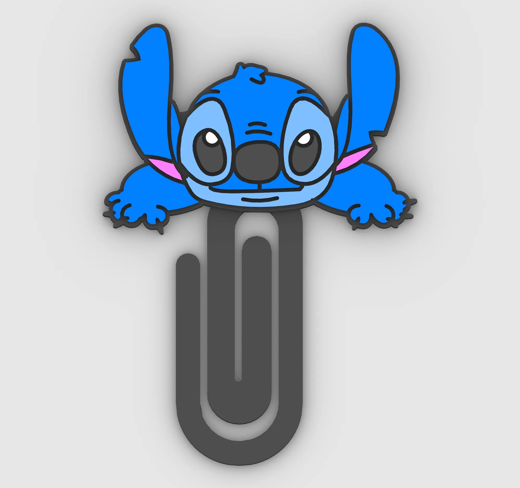 Stationery & Learning Tools STL Download - Stitch 1 - Paper clip ...