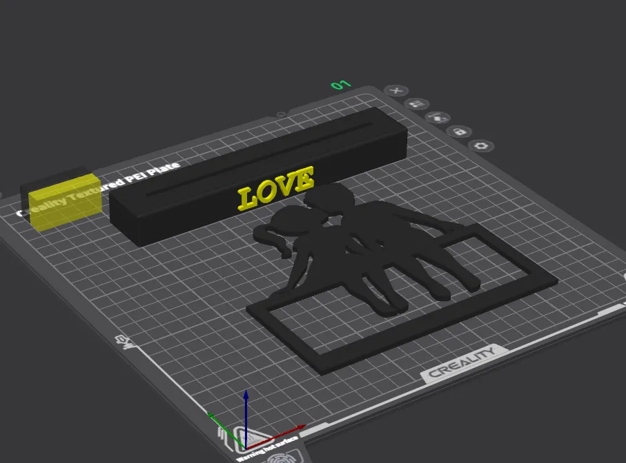 3D Printer Files | 3MF File | Love Birds | Creality Cloud