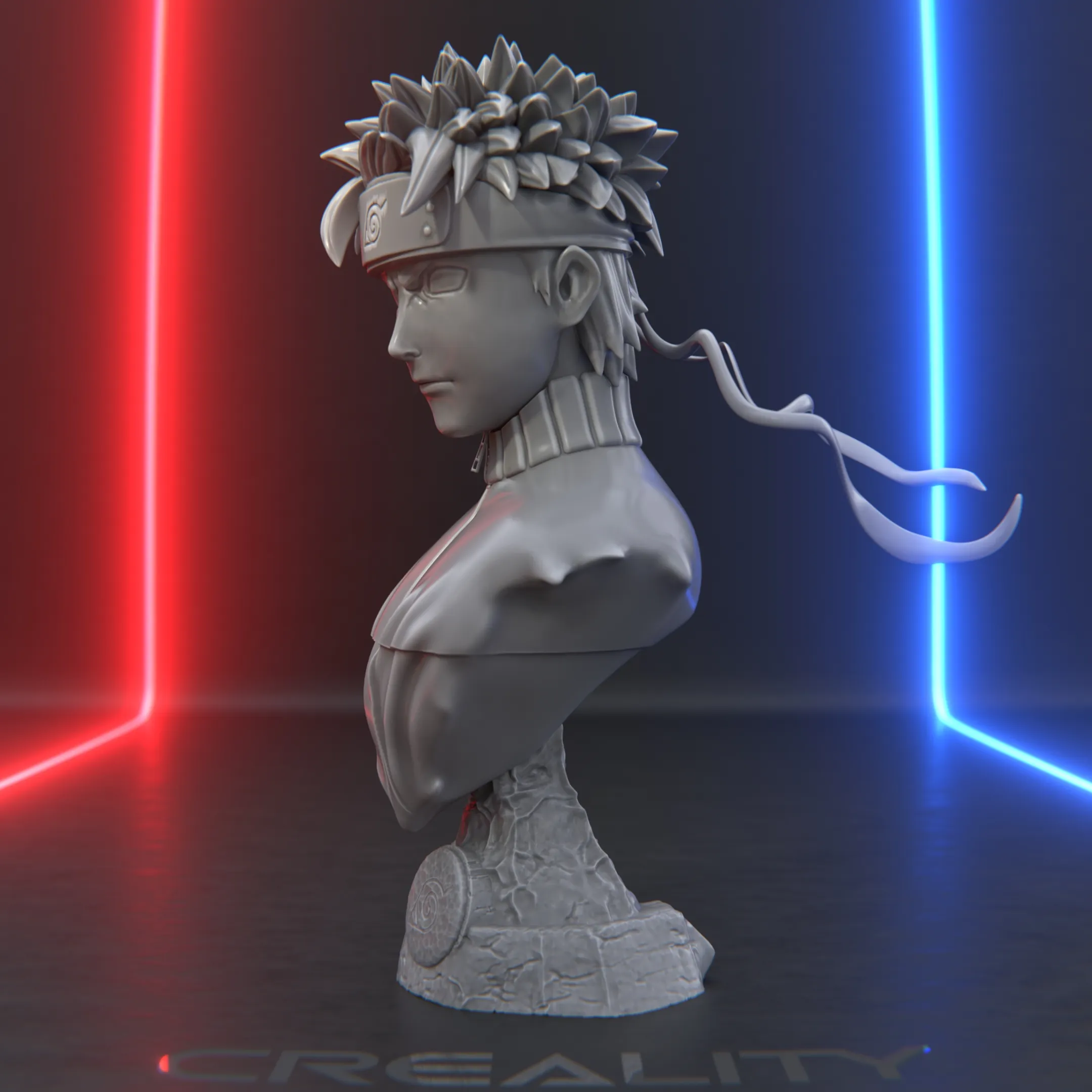 3D Printer Files | 3MF File | Naruto Bust - Fan Art Sculpture ...