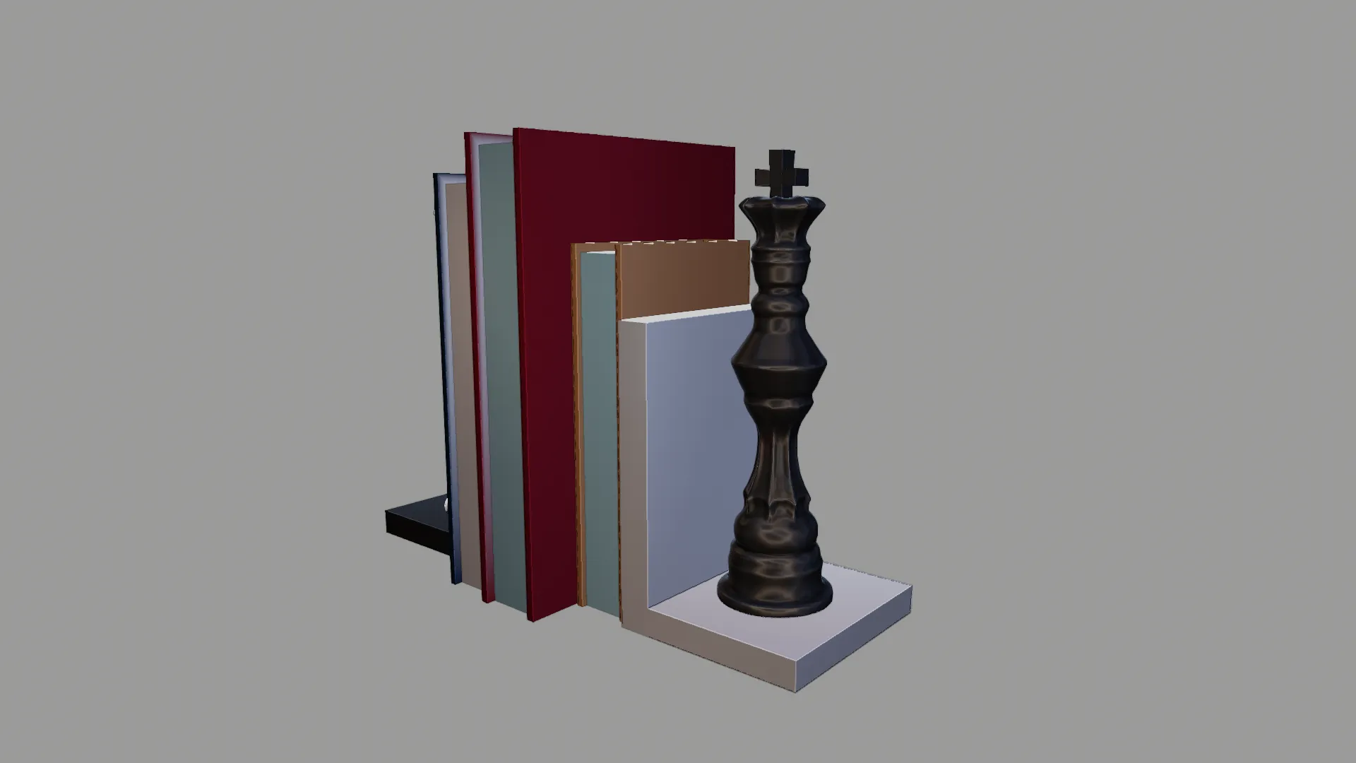 Home Decorations & Ornaments STL Download - Chess Bookendby Jlo3d