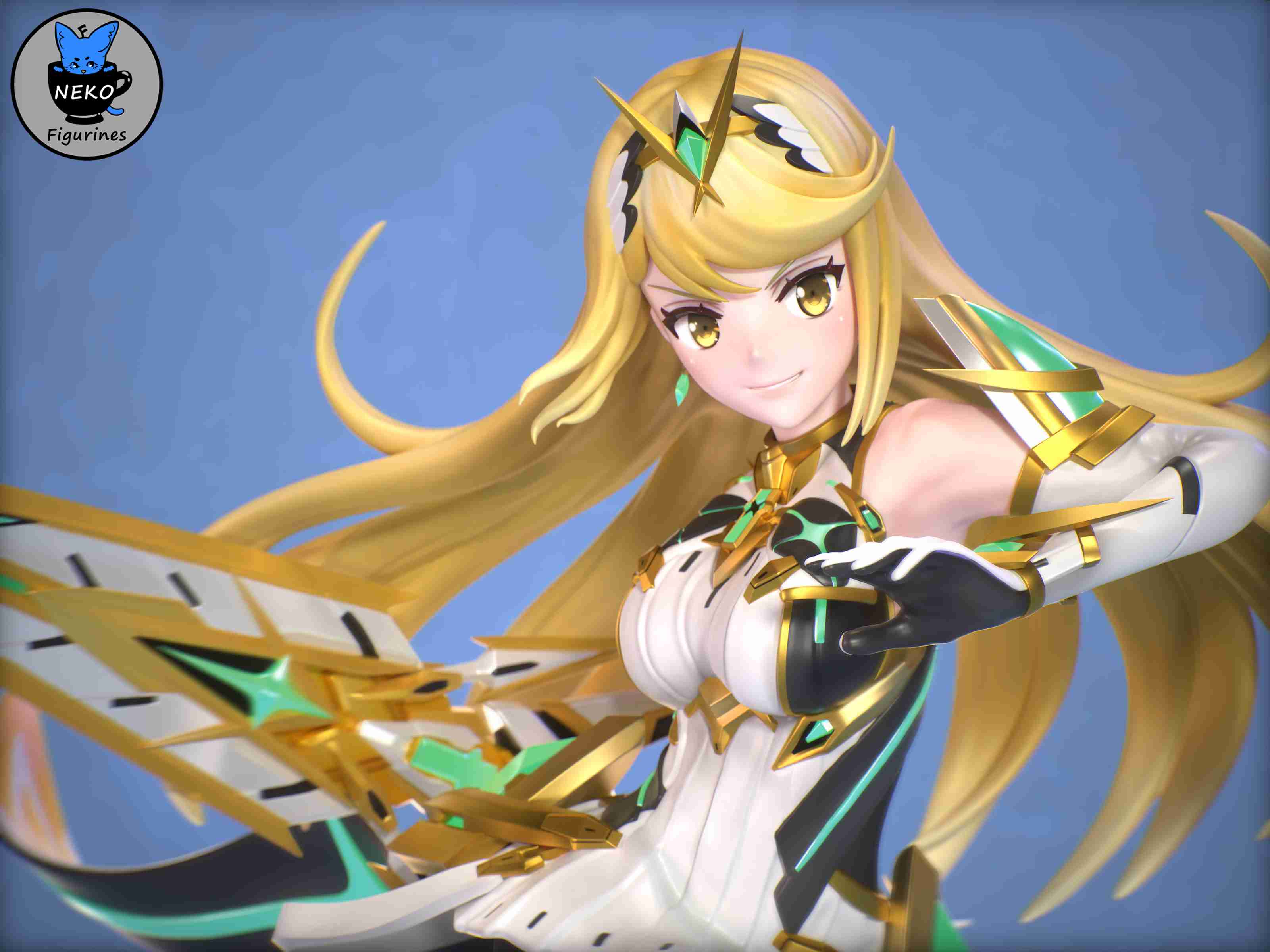 Mythra - Xenoblade Chronicles Game Figurine for 3d Printing | 3D models ...