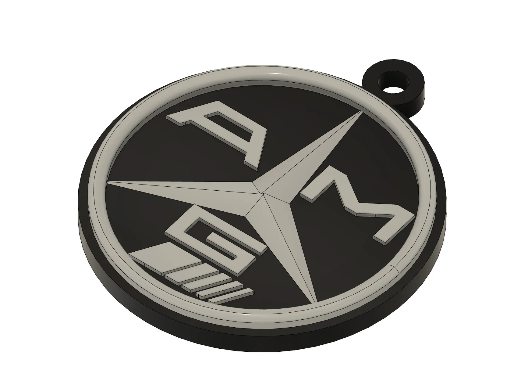 Jewelry & Accessories STL Download - MERCEDES AMG MULTICOLOUR ...