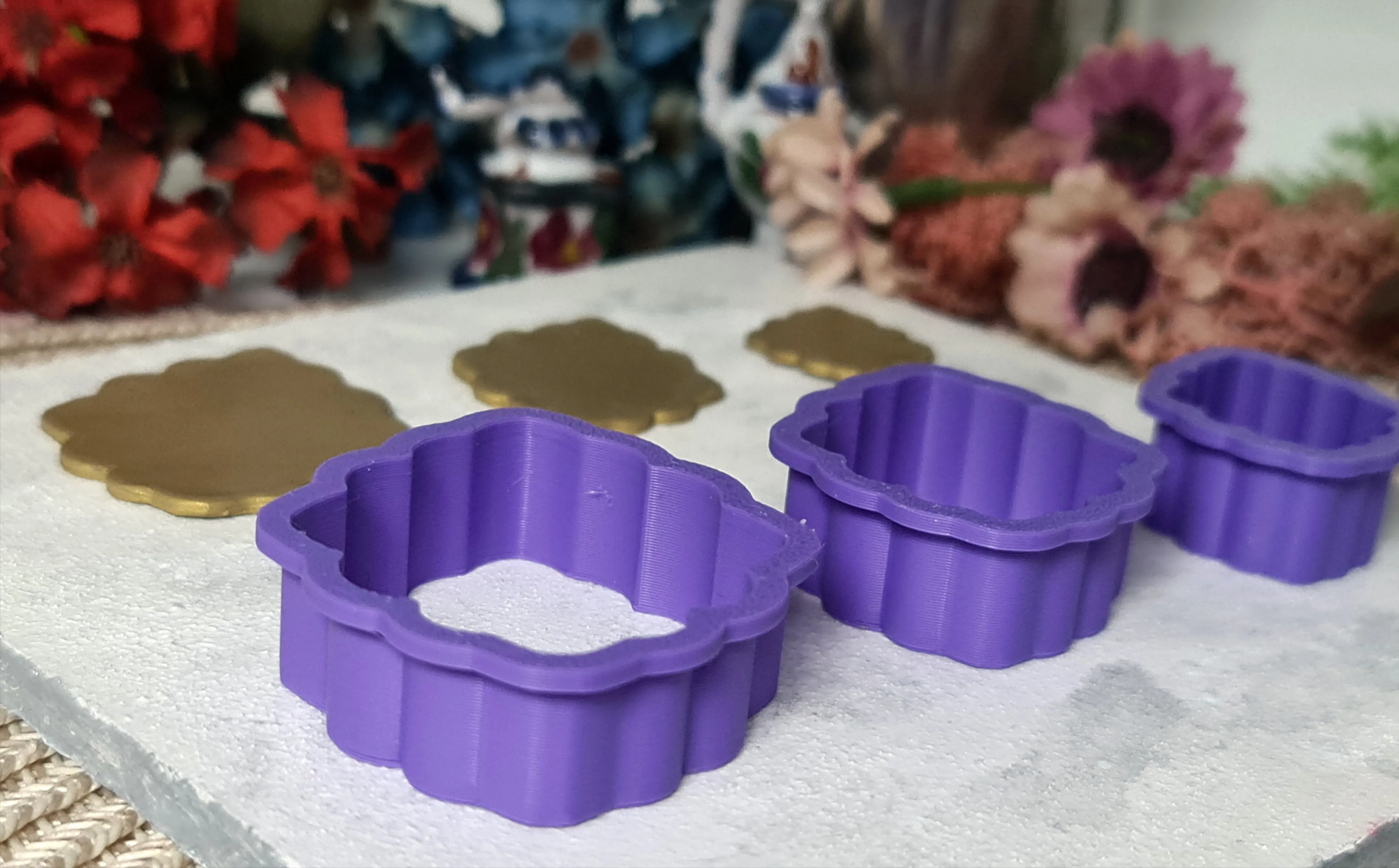 Ovoid earring or necklace cutter models for polymer clay | 3D models ...