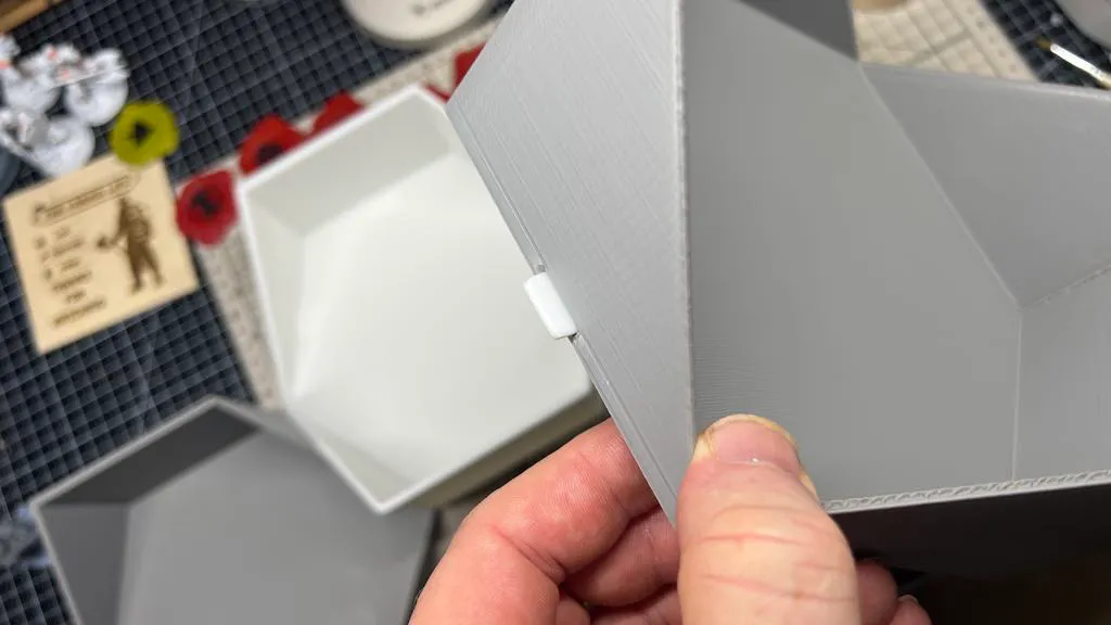 3D Printer Files | 3MF File | V3 Hex Miniature Shelf Stackable Storage ...