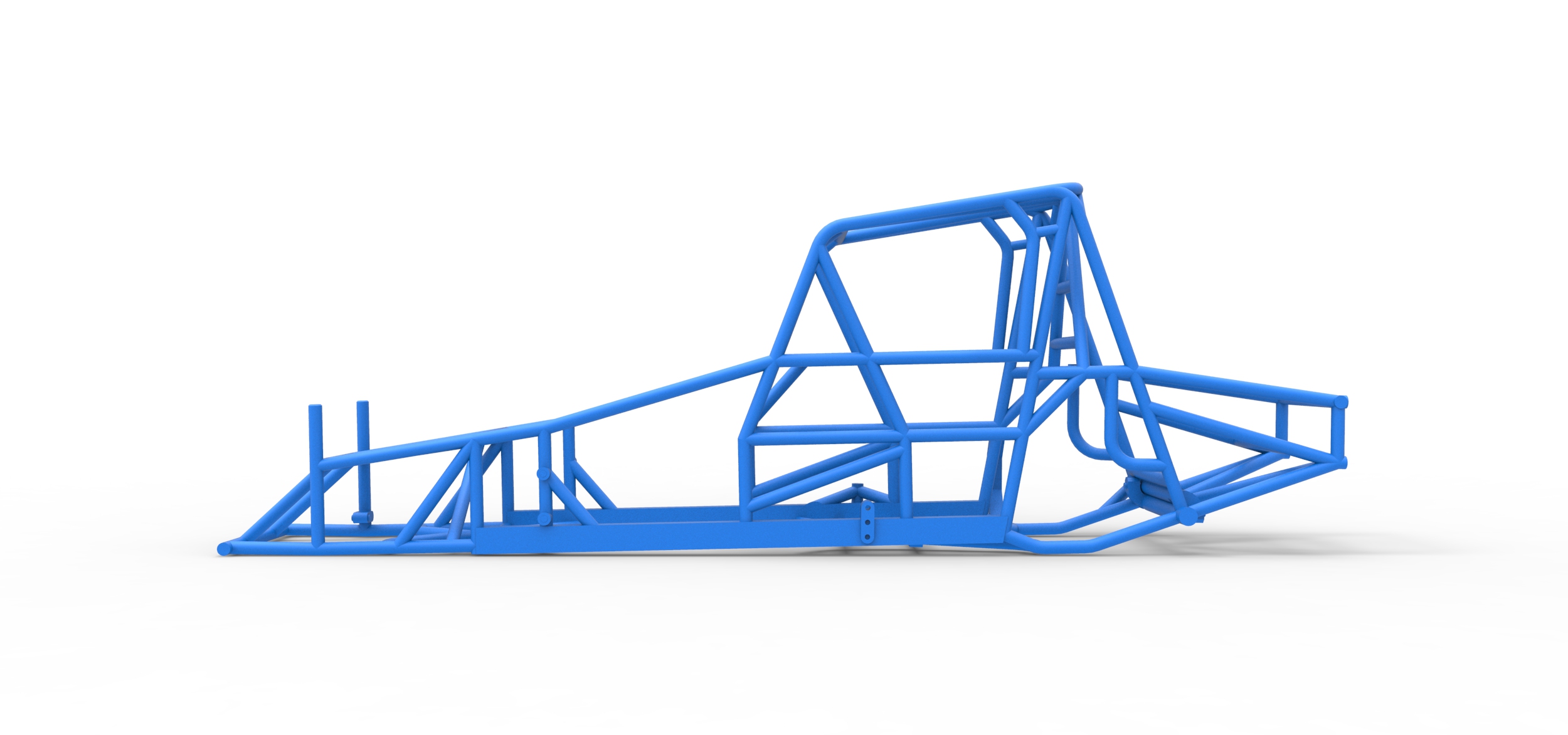 Frame of Northeast Dirt Modified stock car 1:25 | 3D models download ...