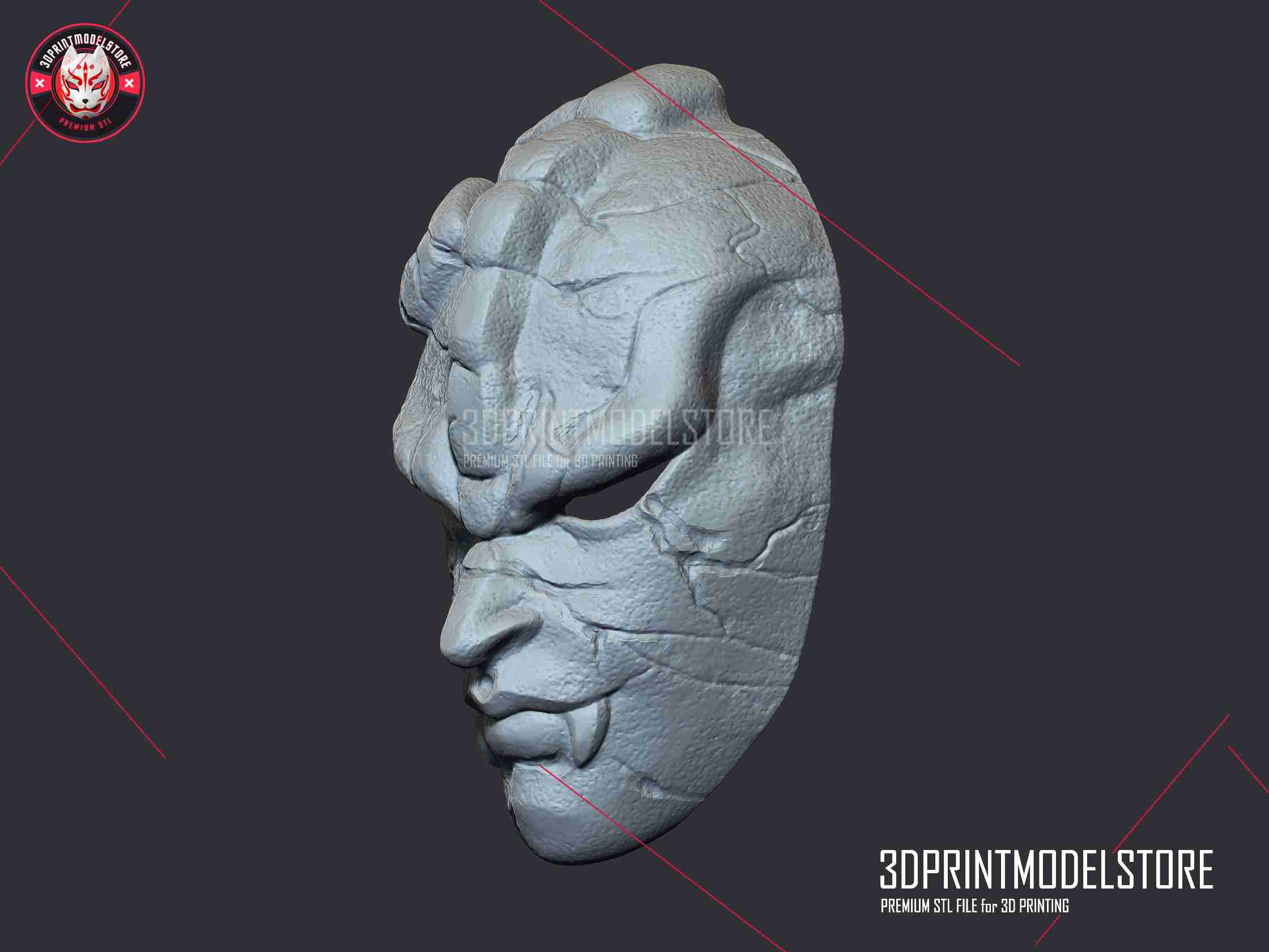 Jojo Bizarre Adventure Stone Mask - Anime Halloween Cosplay | 3D ...