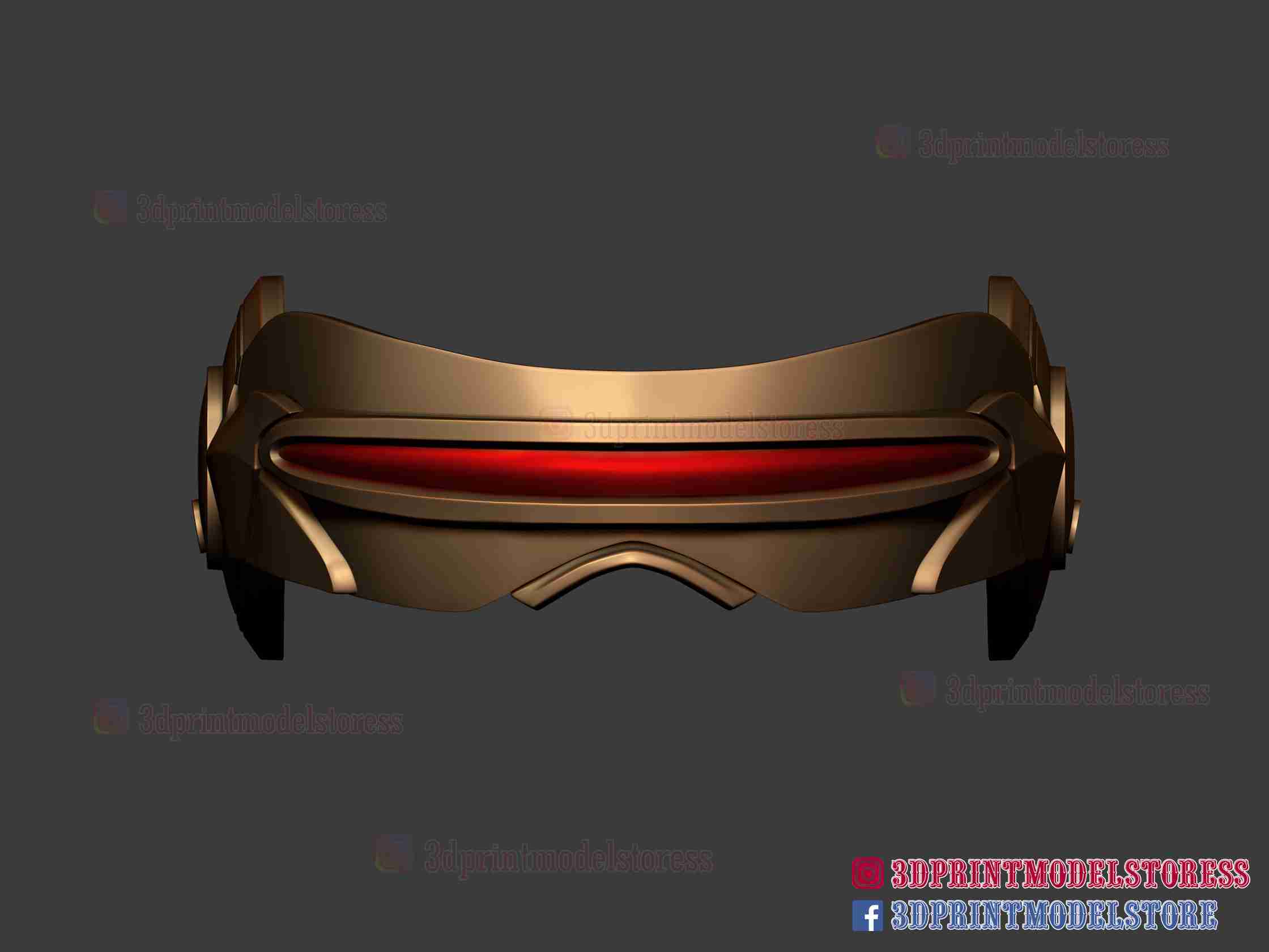 X-Men Cyclops Mask - Marvel Cosplay | 3D models download | Creality Cloud