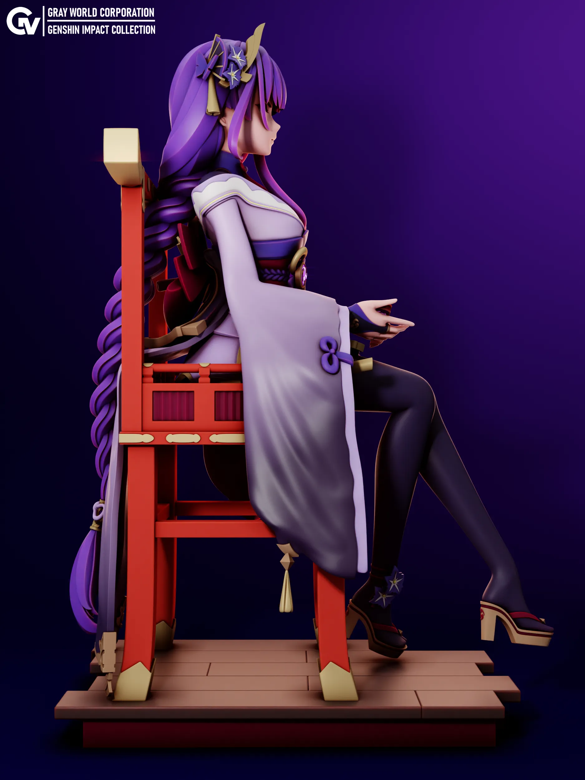 Raiden Shogun | Genshin Impact | 3D models download | Creality Cloud