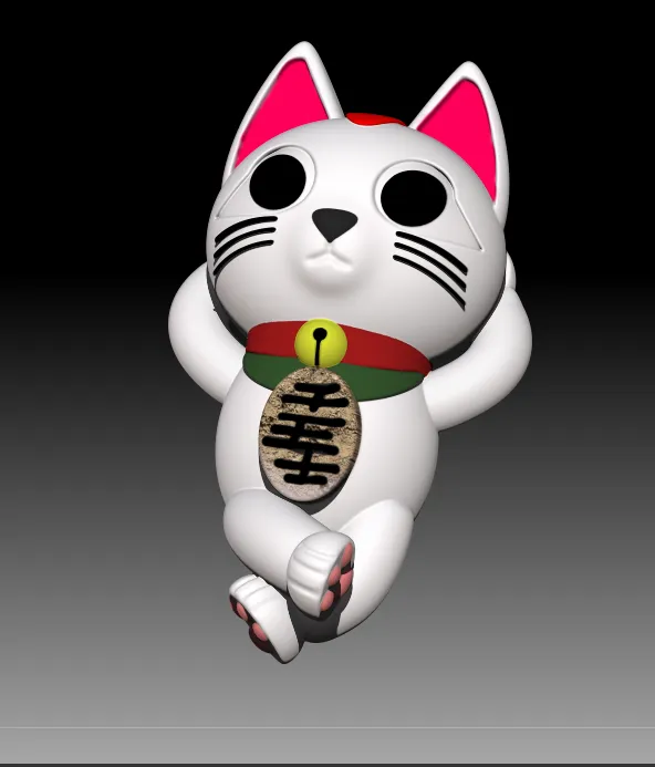 Other STL Download - gato abuela turbo dandadanby arise 3D