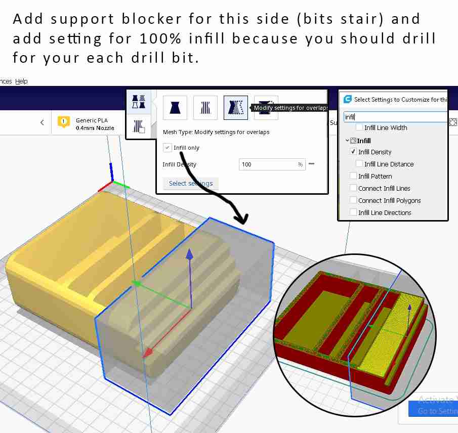 Drill Bits Organizer | 3D models download | Creality Cloud