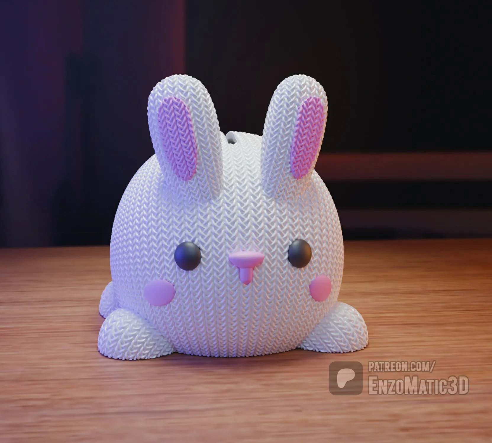 Home Decorations & Ornaments STL Descarga - rabbit piggy bank, money ...