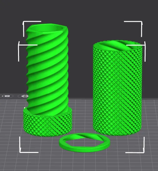 Twist Container | 3D models download | Creality Cloud