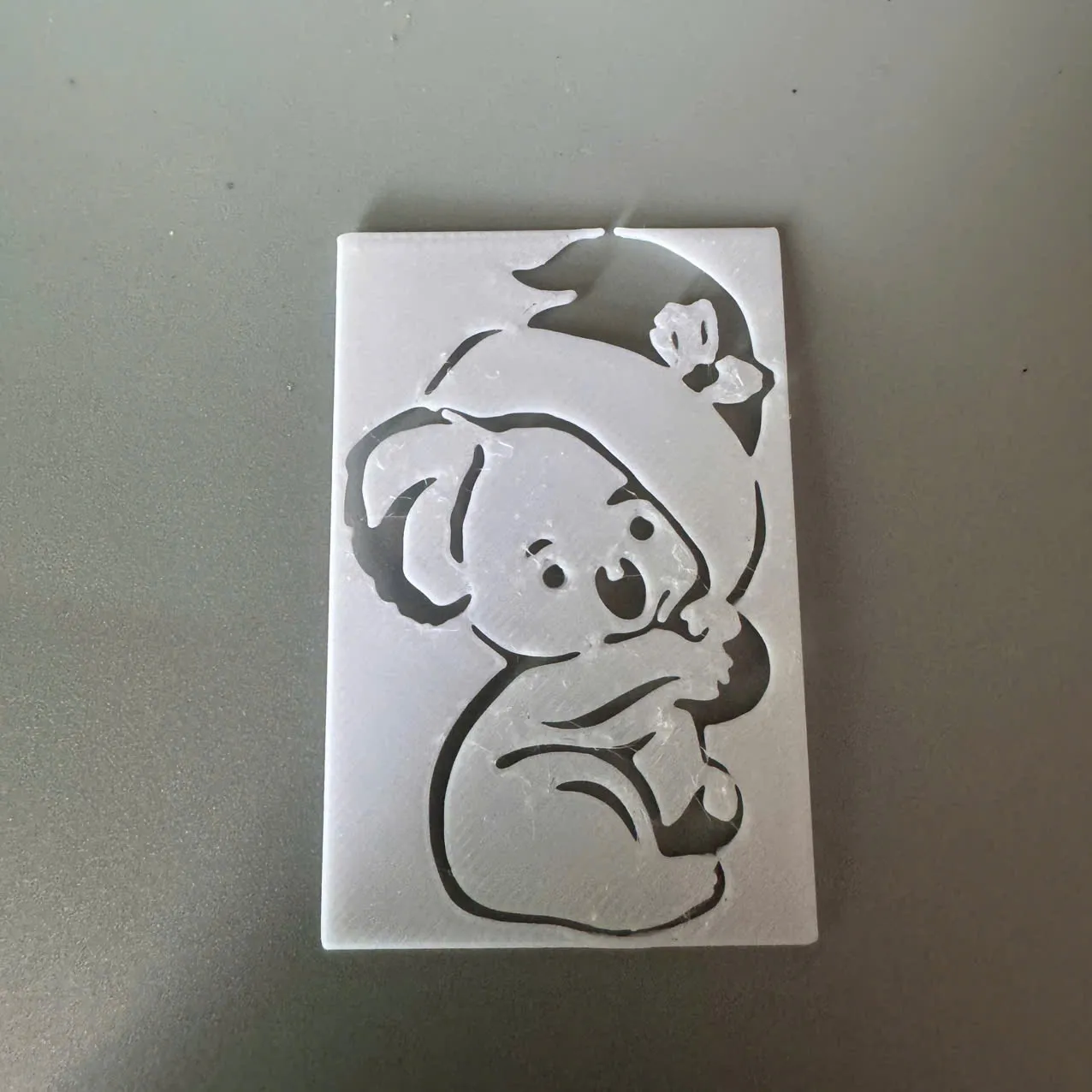 3D Printer Files | 3MF File | Christmas Koala stencil | Creality Cloud
