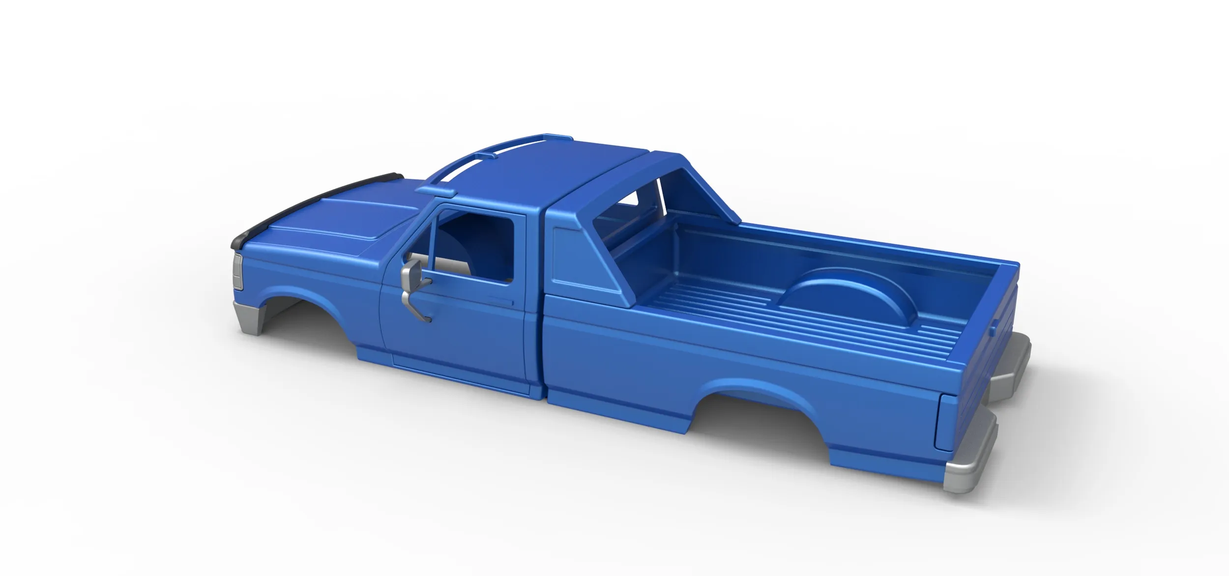 Vehicles & Machinery STL Download - Shell of Vintage Monster Truck ...