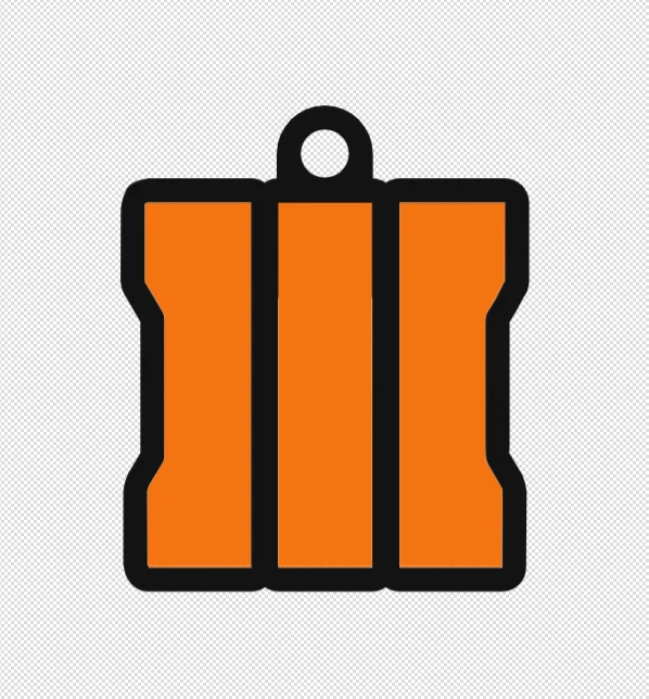 cod black ops 3 logo [ keychain ] multi-layer | 3D models download ...