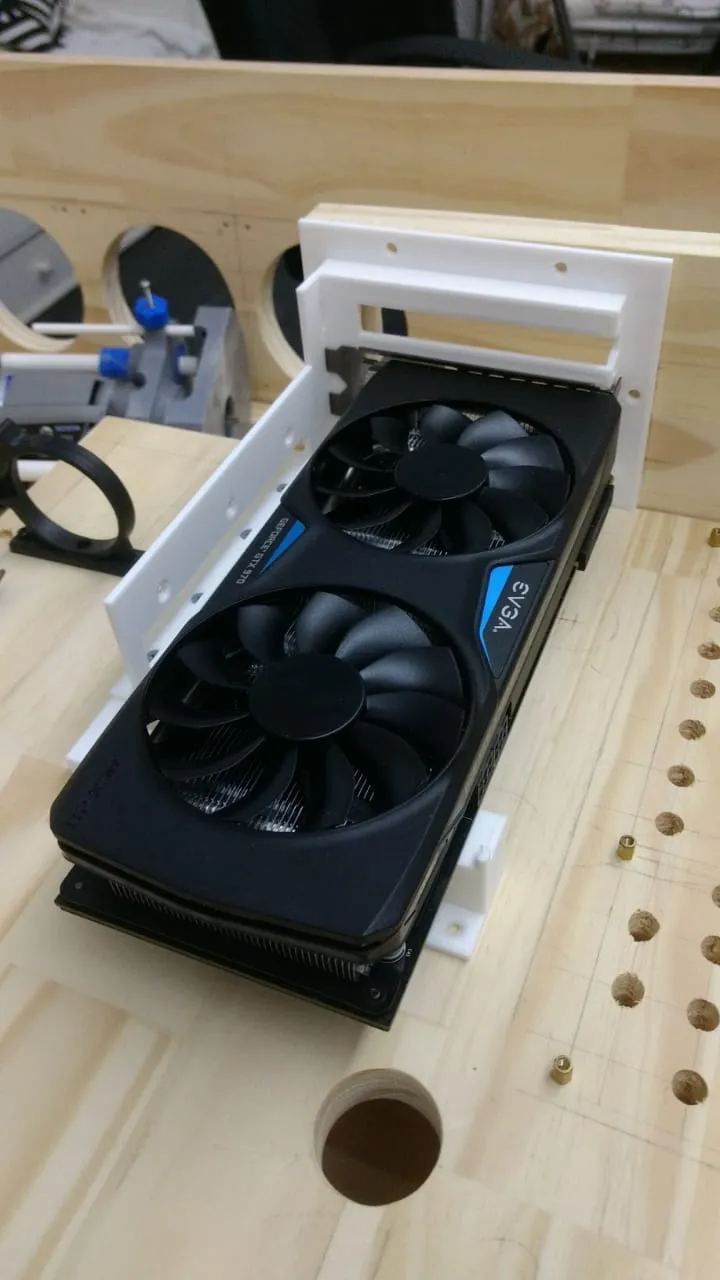 3D Printer Files | 3MF File | Suporte GPU Vertical - Vertical Support ...