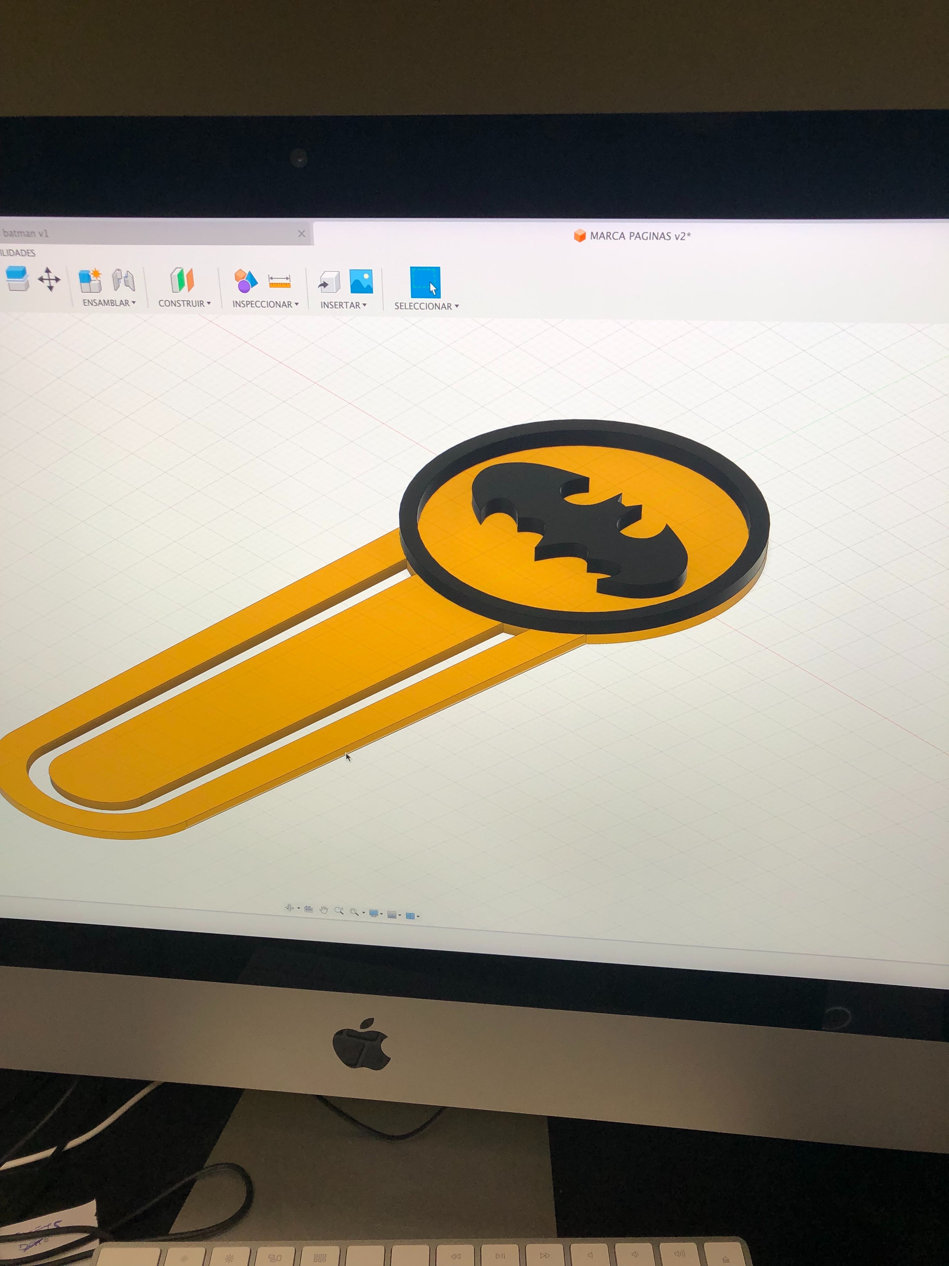 batman bookmark marca paginas | 3D models download | Creality Cloud