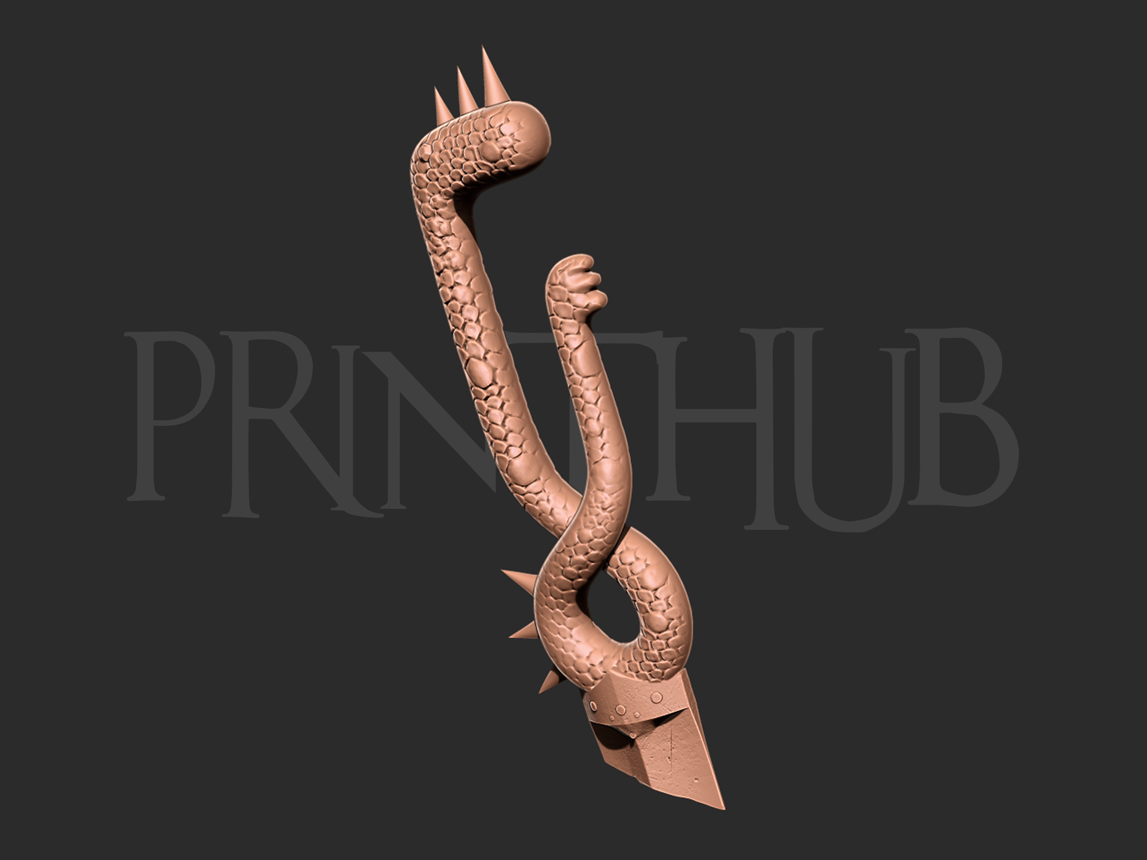 Meliodas Dragon handle Sword | 3D models download | Creality Cloud