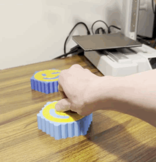 Toys & Games STL Téléchargement - Emoji Hexcell Fidget Flexi Grids ...