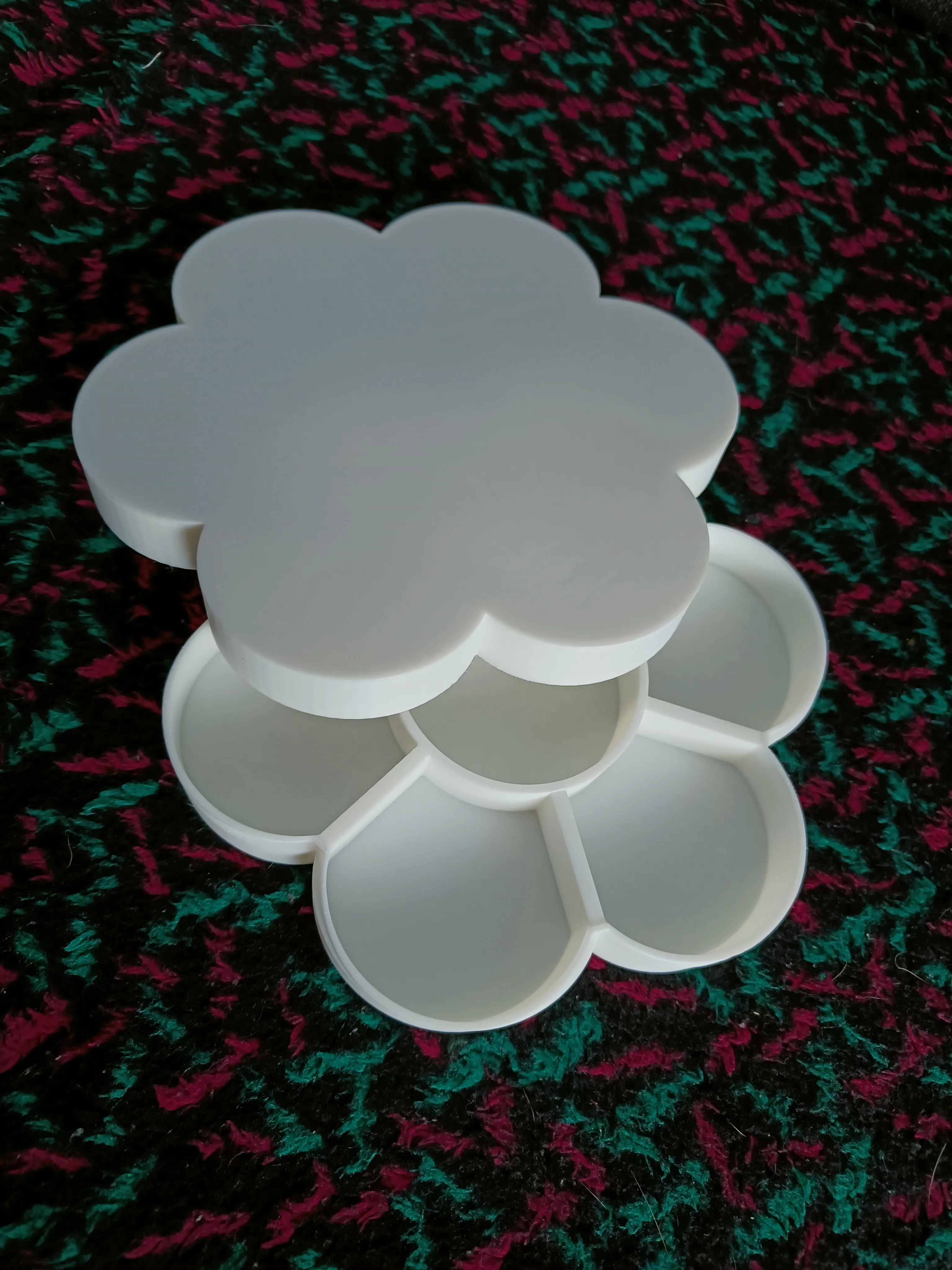 3D Printer Files | 3MF File | Pudełko w kształcie kwiatka na drobiazgi ...