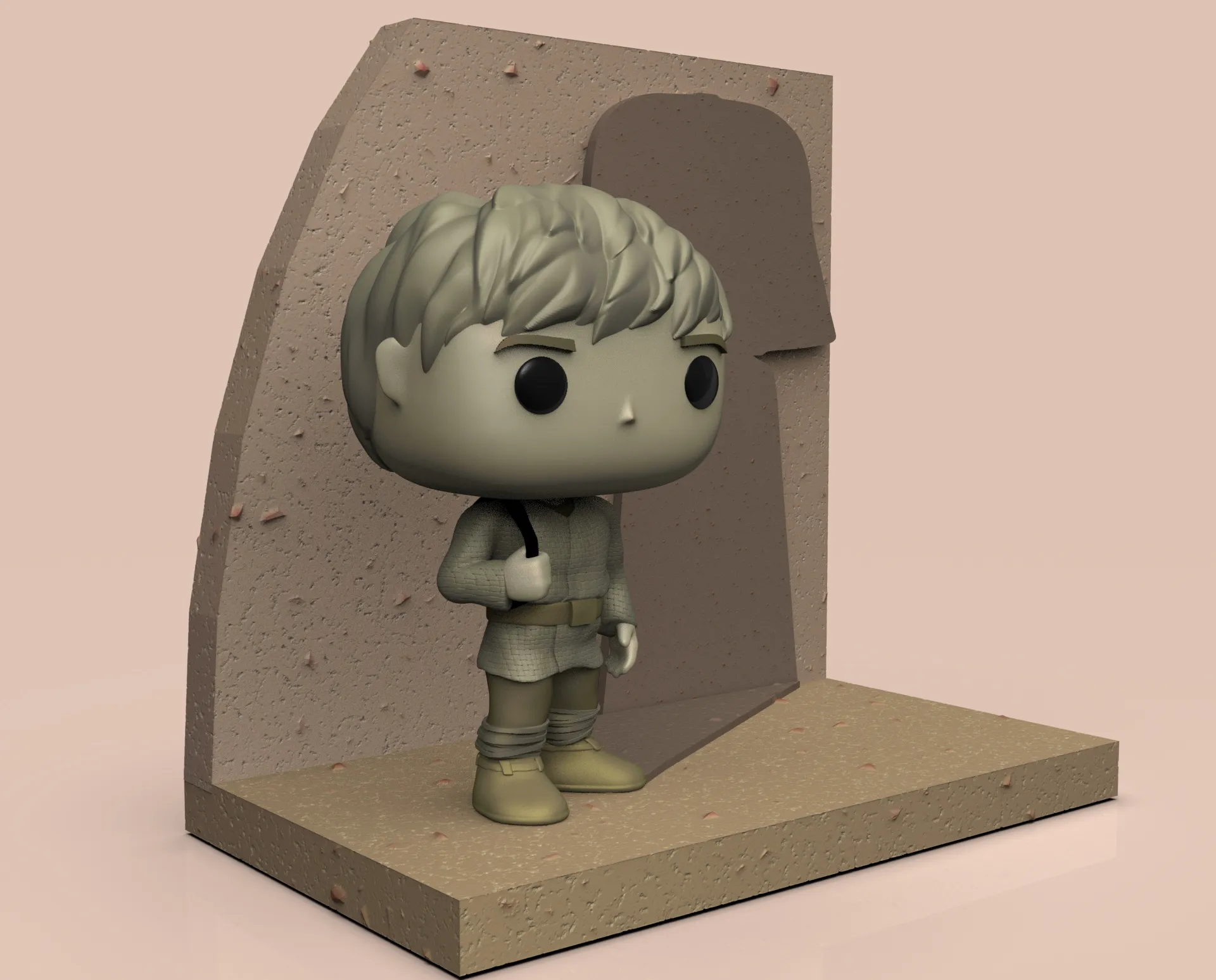 Funko pop Anakin kid from episode 1 | 3D models download | Creality Cloud