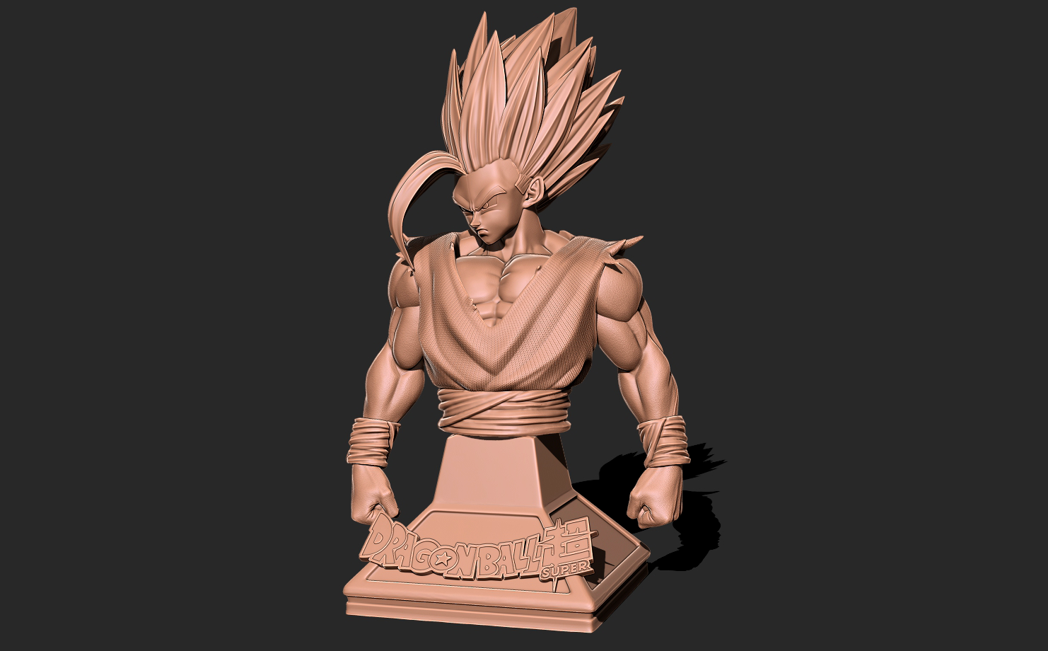 Gohan - Dragon ball super 3D print model | 3D models download ...