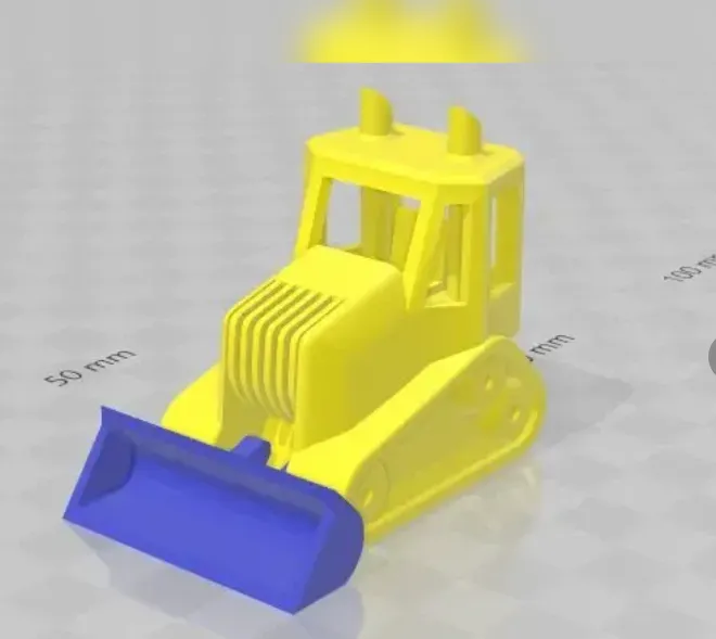 3D Printer Files | 3MF File | bulldozer | Creality Cloud